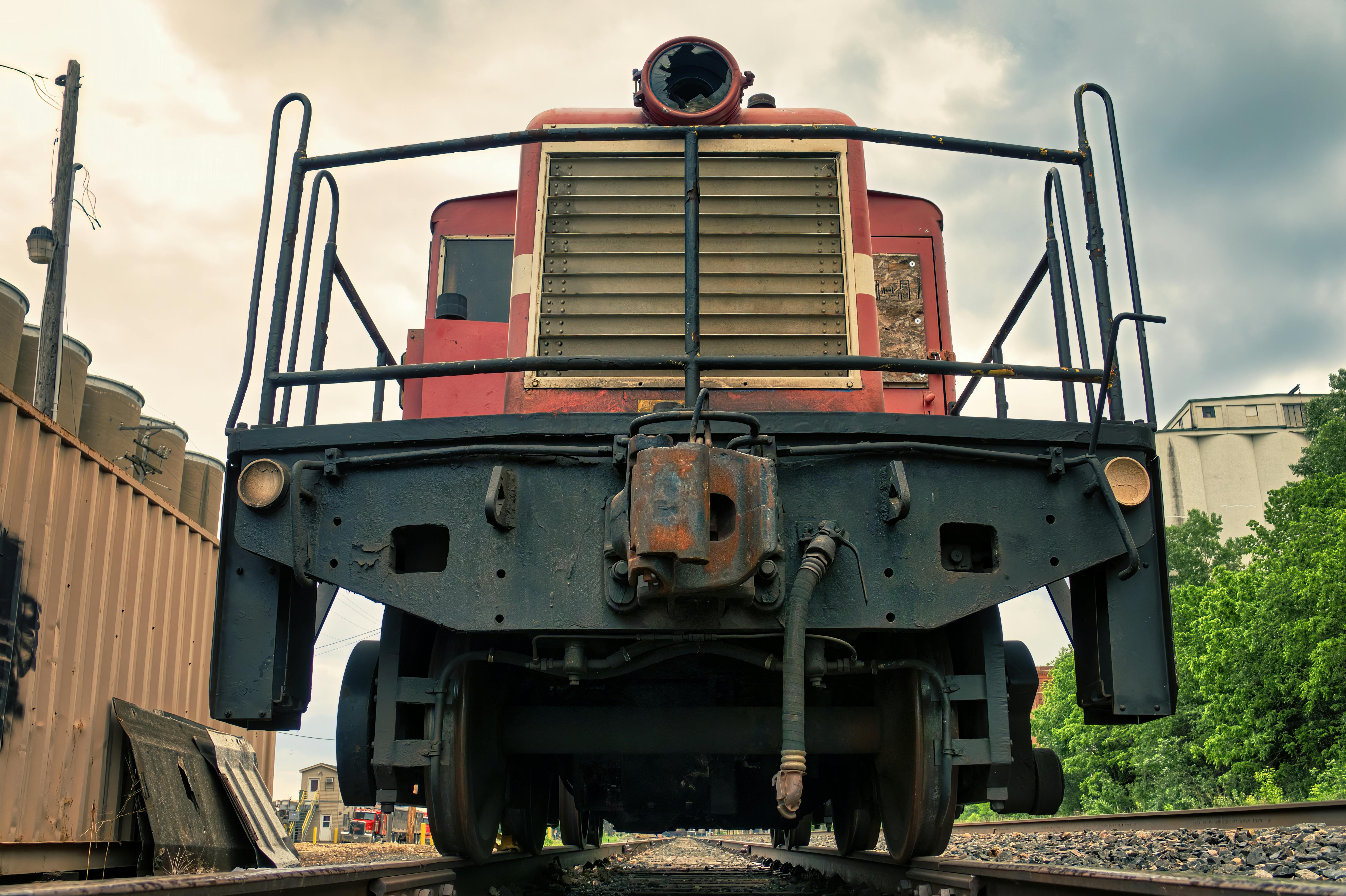A Train on a Train Track · Free Stock Photo