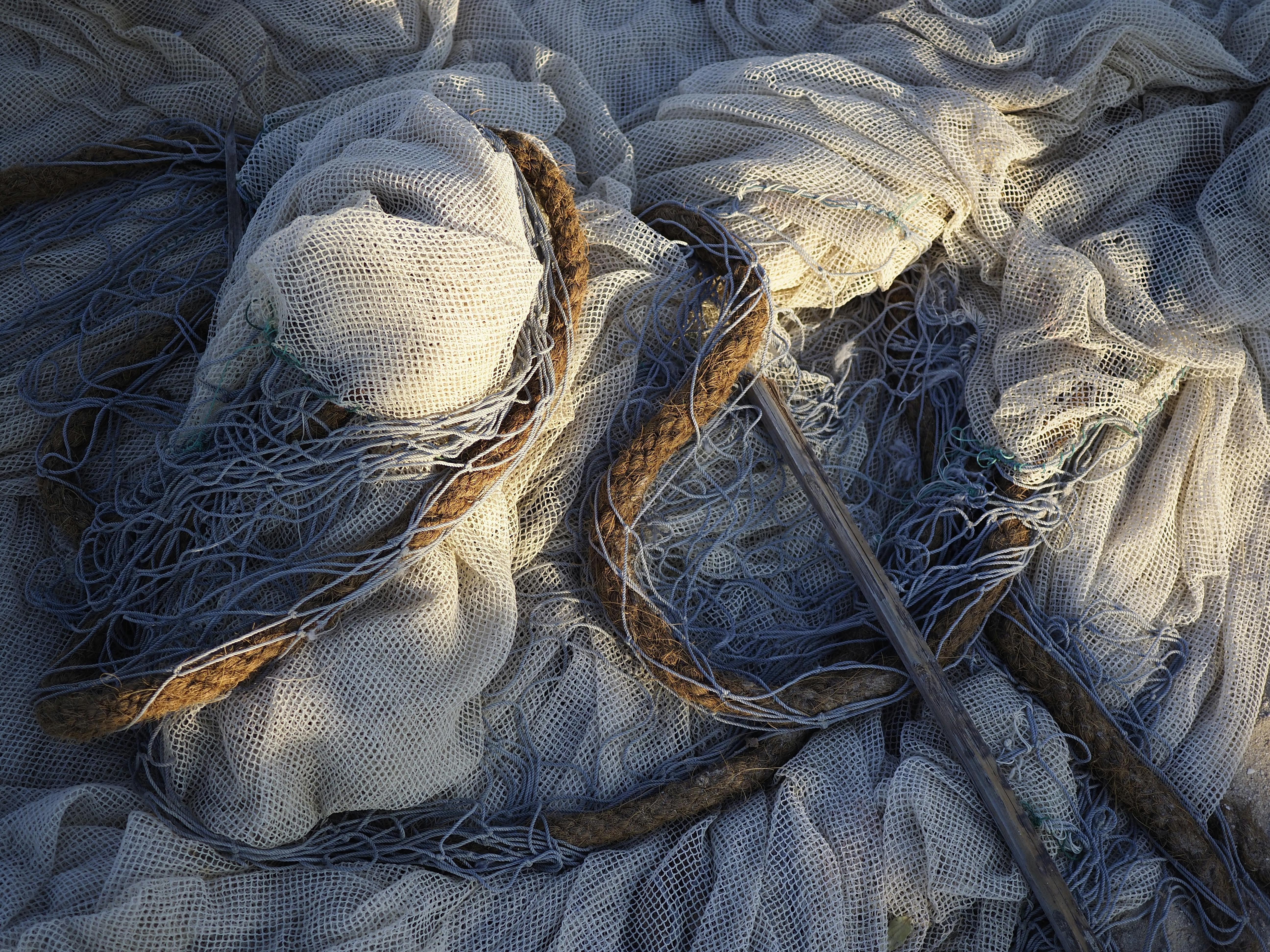 Fishnet in Close Up Shot · Free Stock Photo