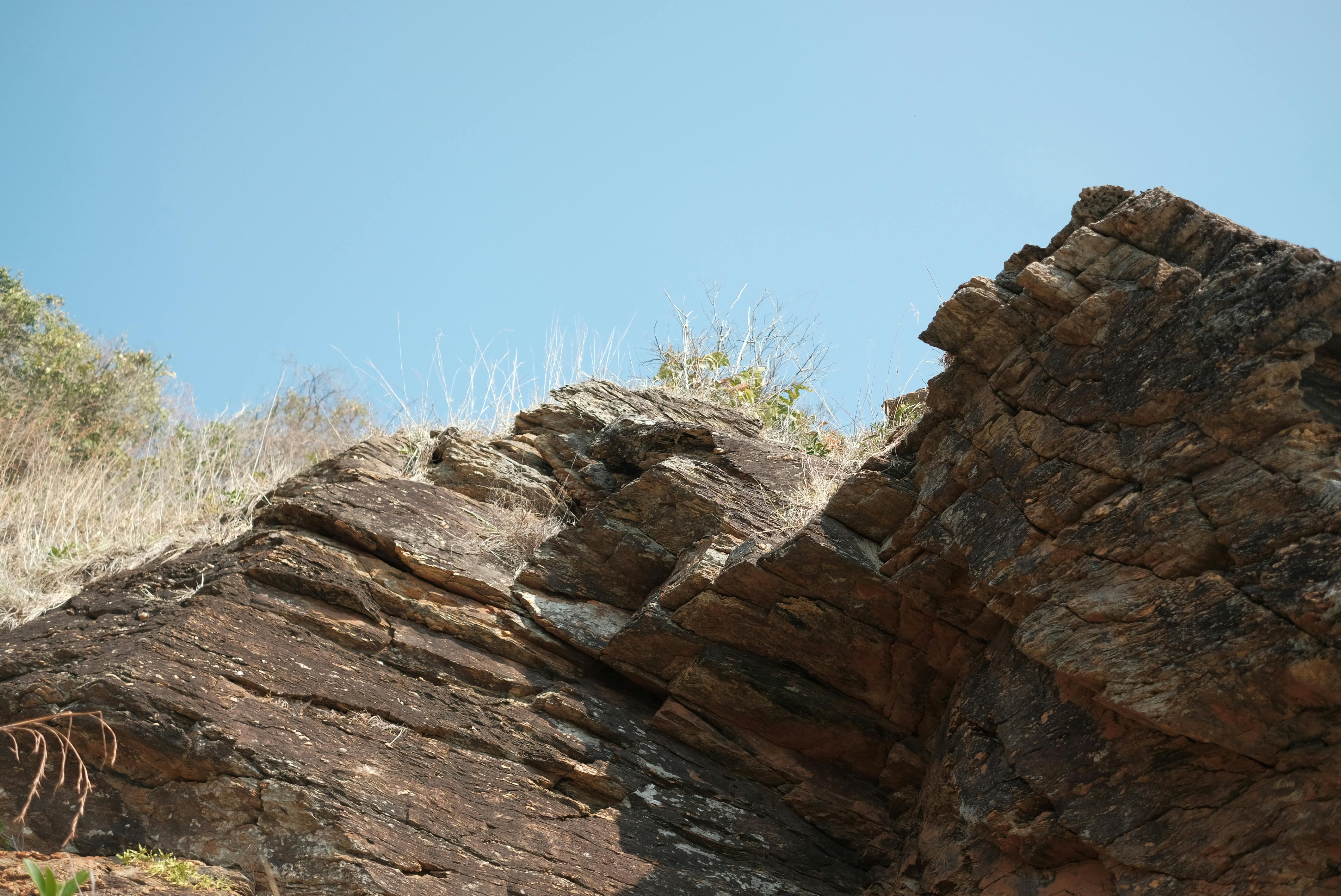 A Grey Rock Formation · Free Stock Photo