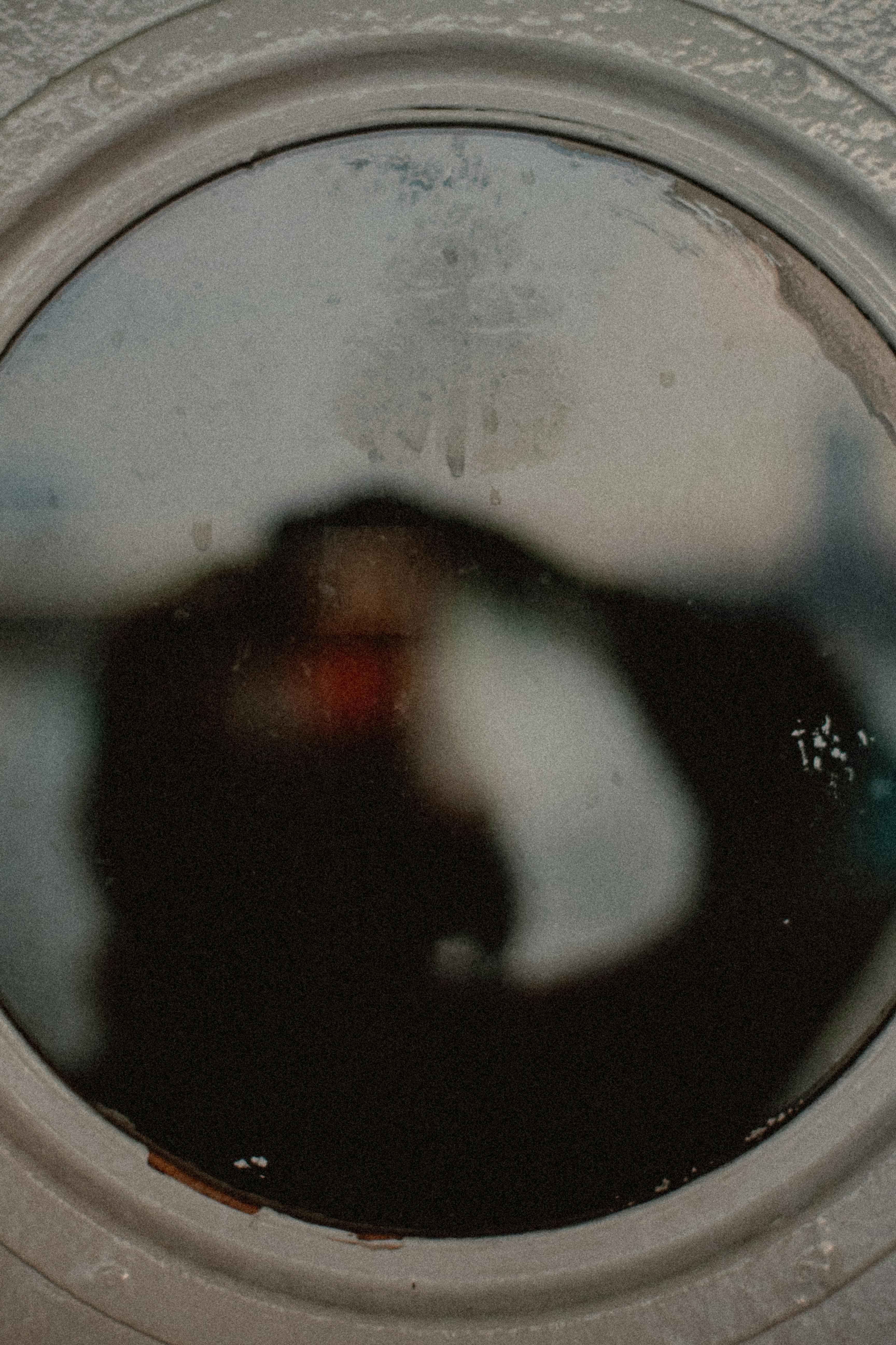 Blurred Reflection in a Mirror · Free Stock Photo