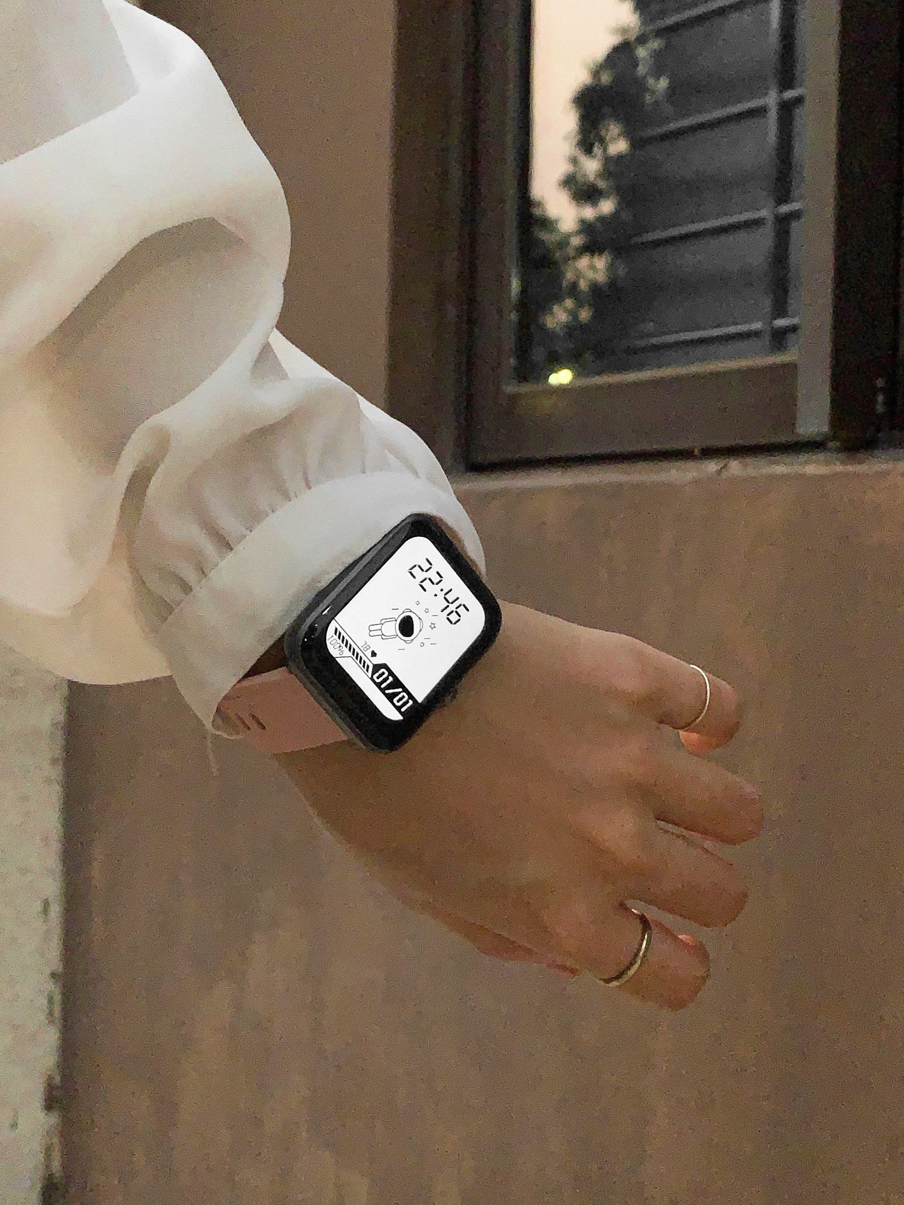 A Person Wearing a Smartwatch · Free Stock Photo