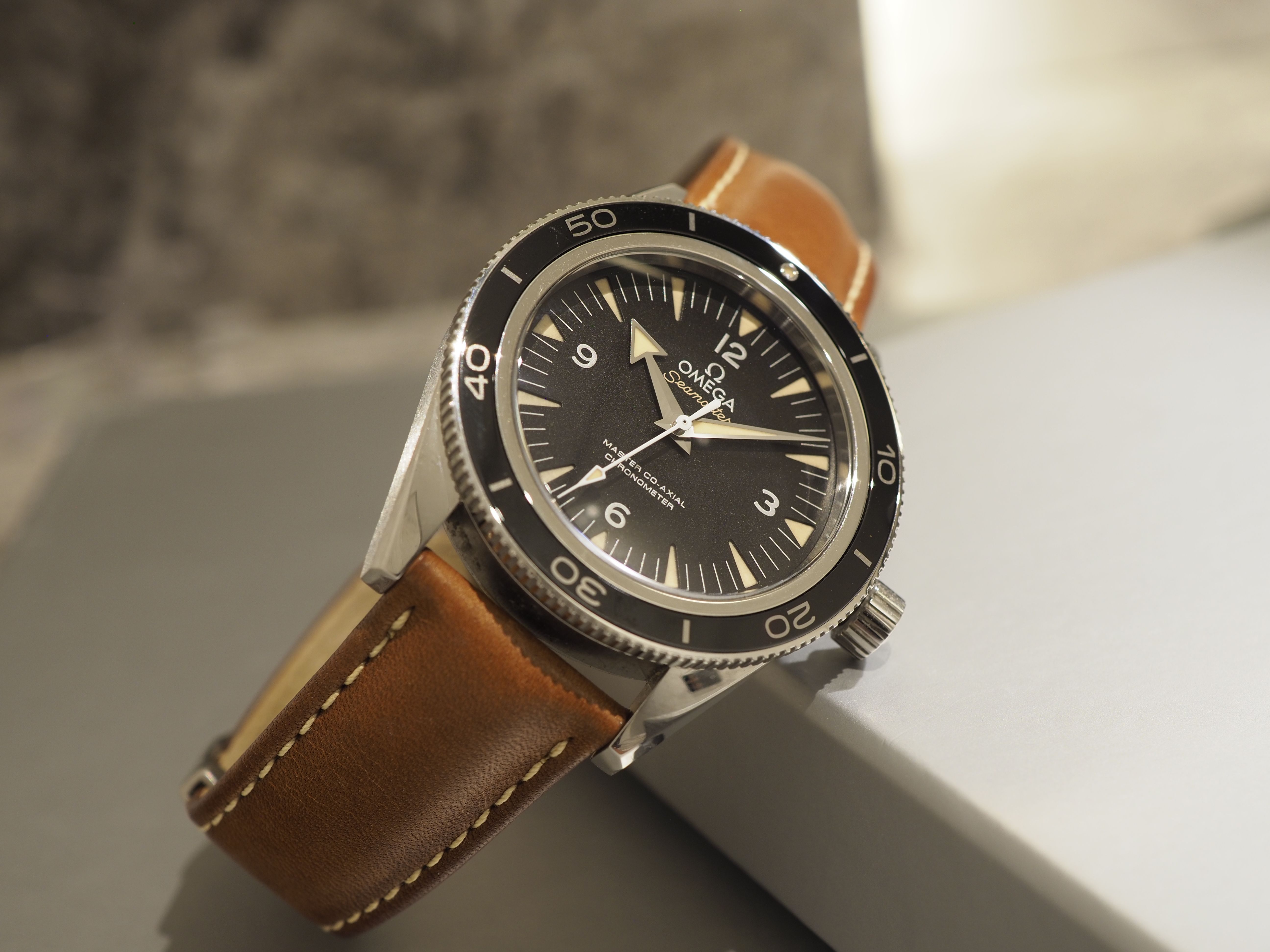 Black Leather Strap Silver Chronograph Watch · Free Stock Photo