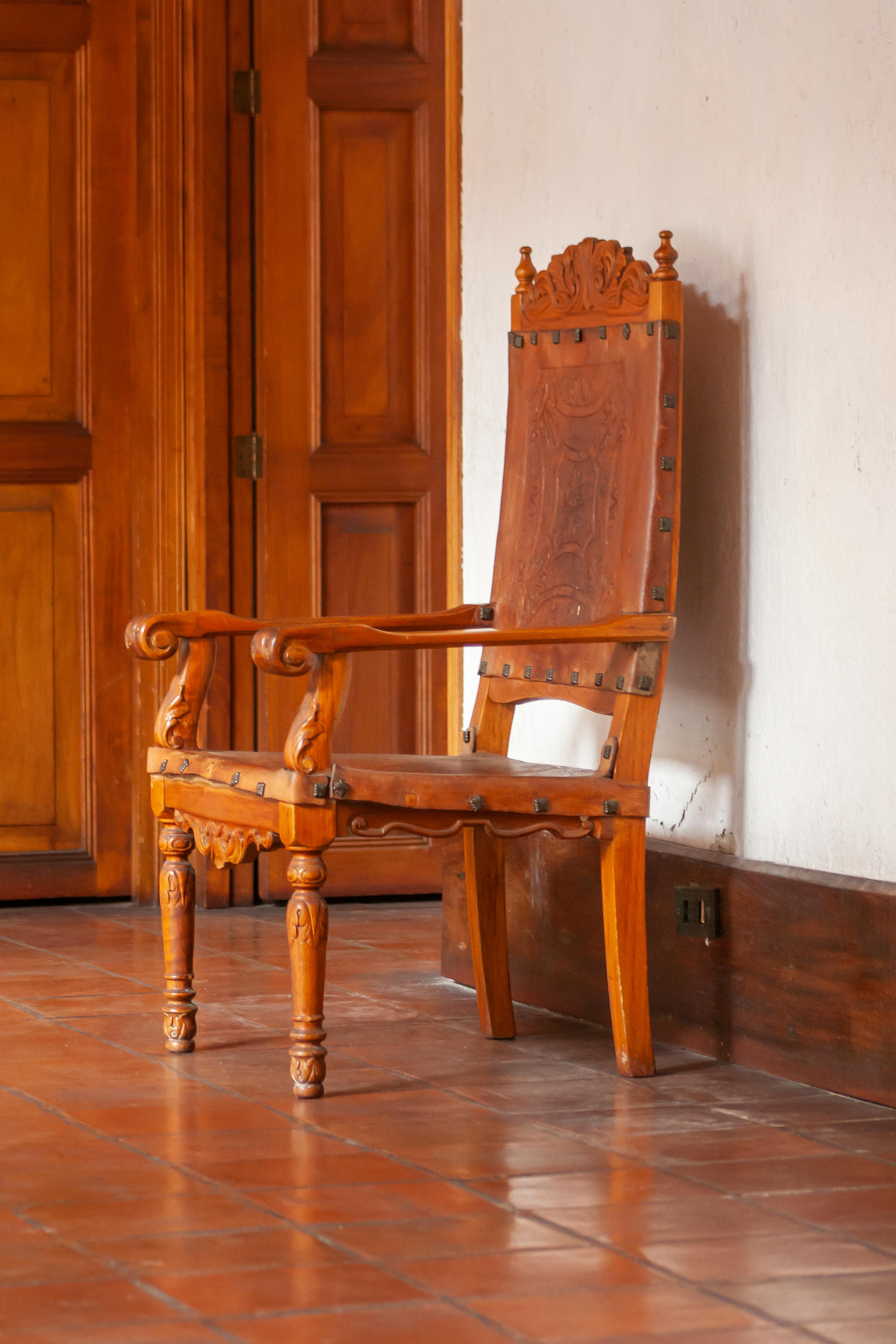 An Old Wooden Chair in a House · Free Stock Photo