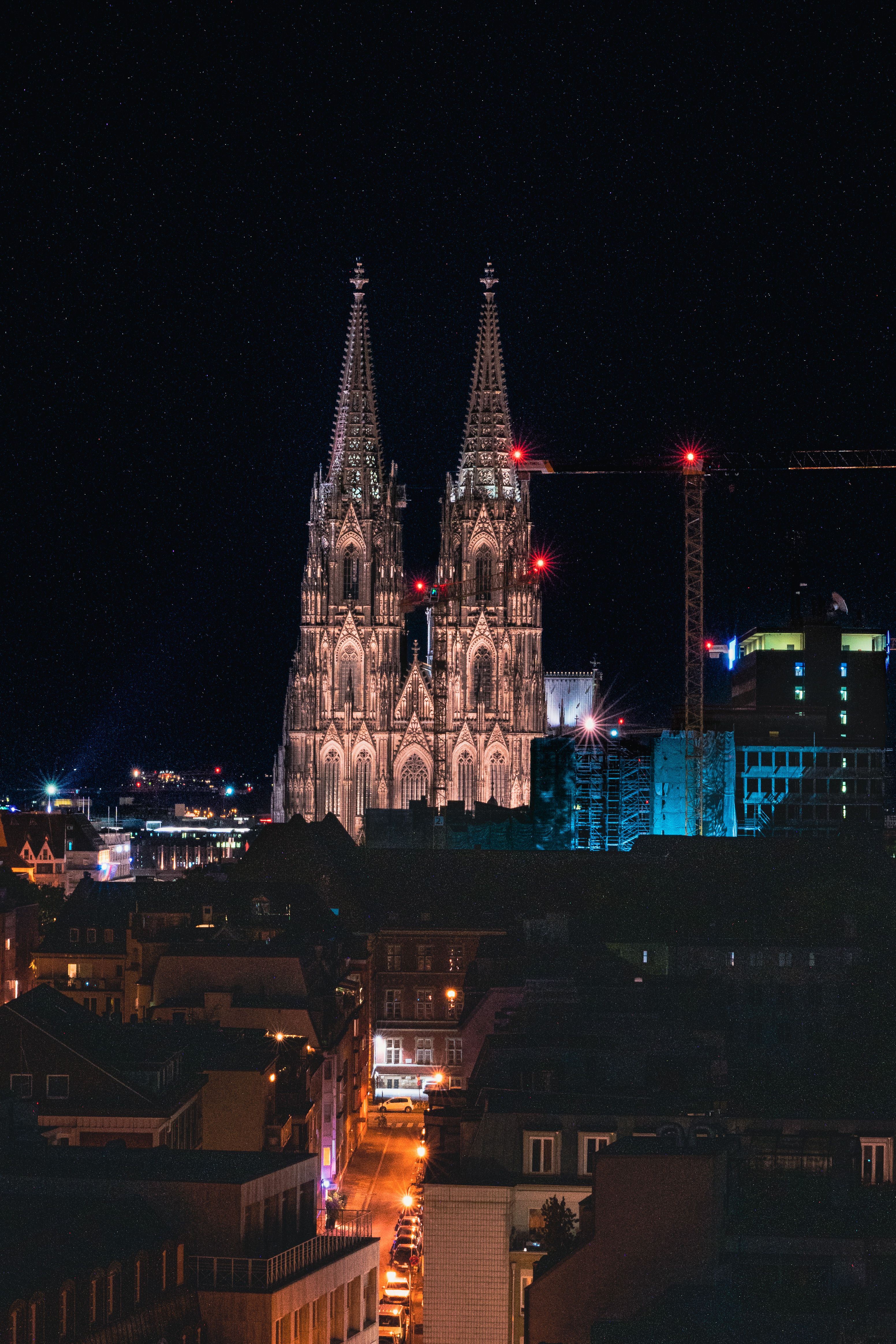Cathedral at Night · Free Stock Photo