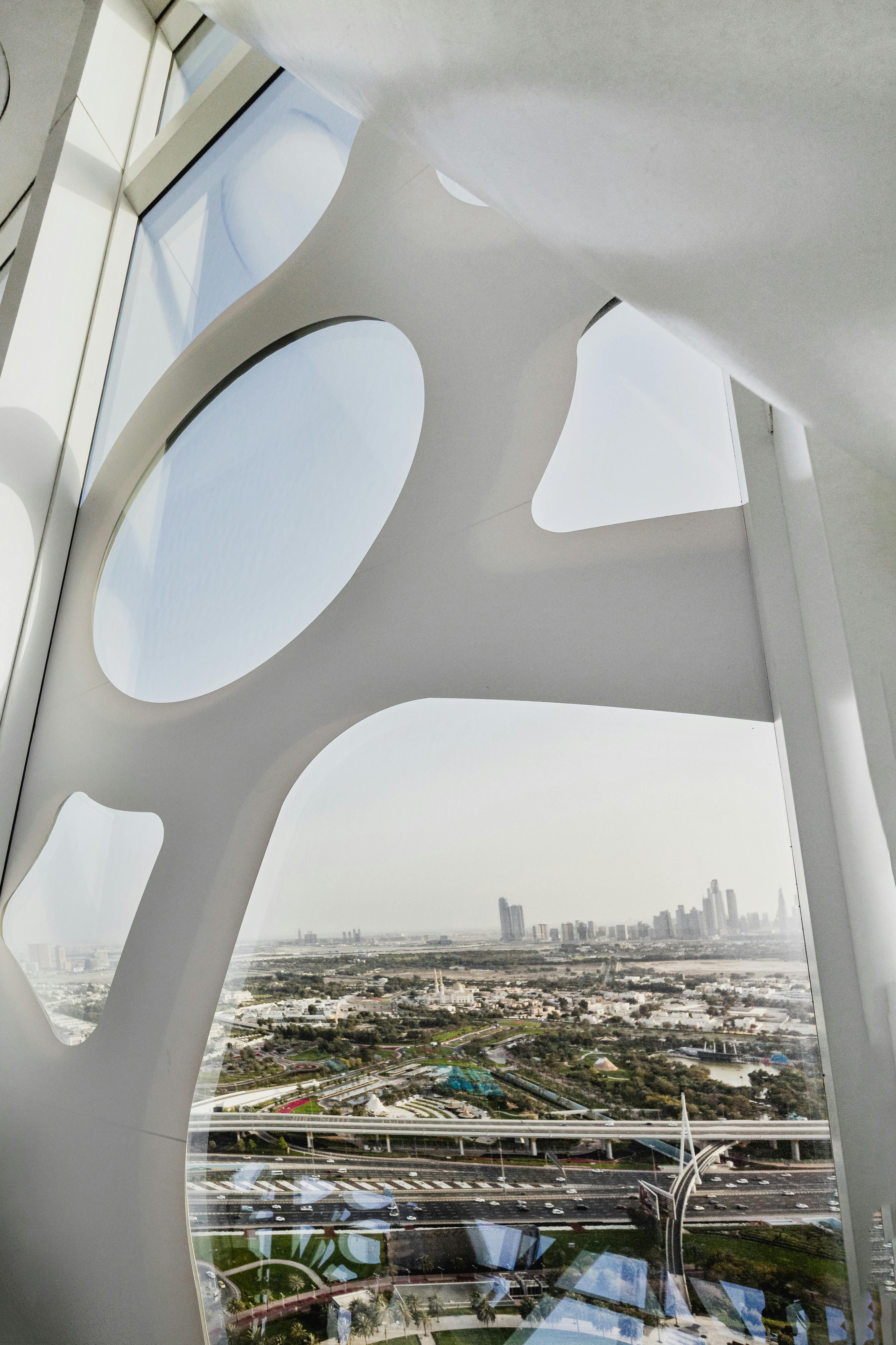 View on the City Through a Window · Free Stock Photo