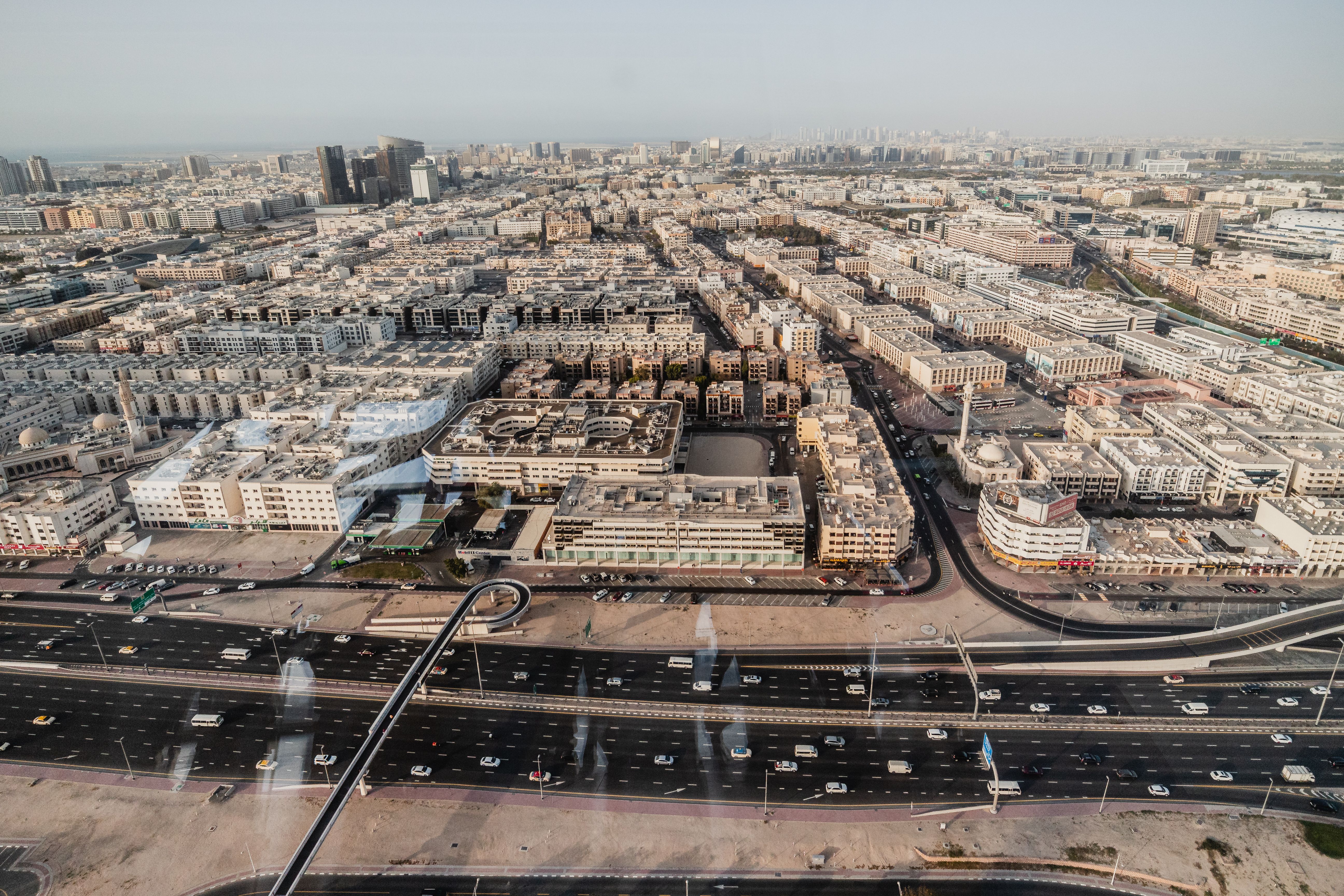 Aerial View of City Buildings · Free Stock Photo