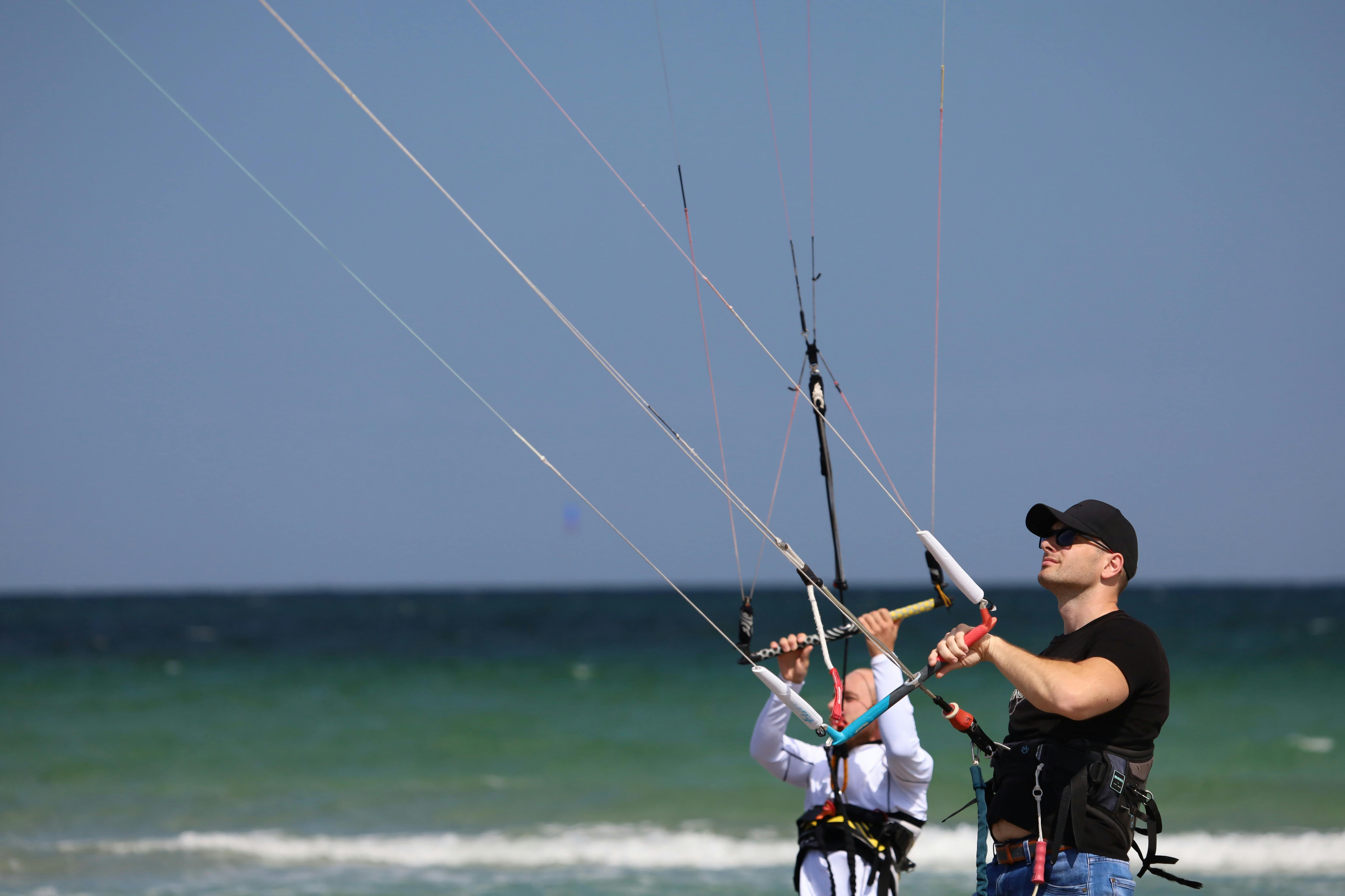 Two People Waterskiing · Free Stock Photo