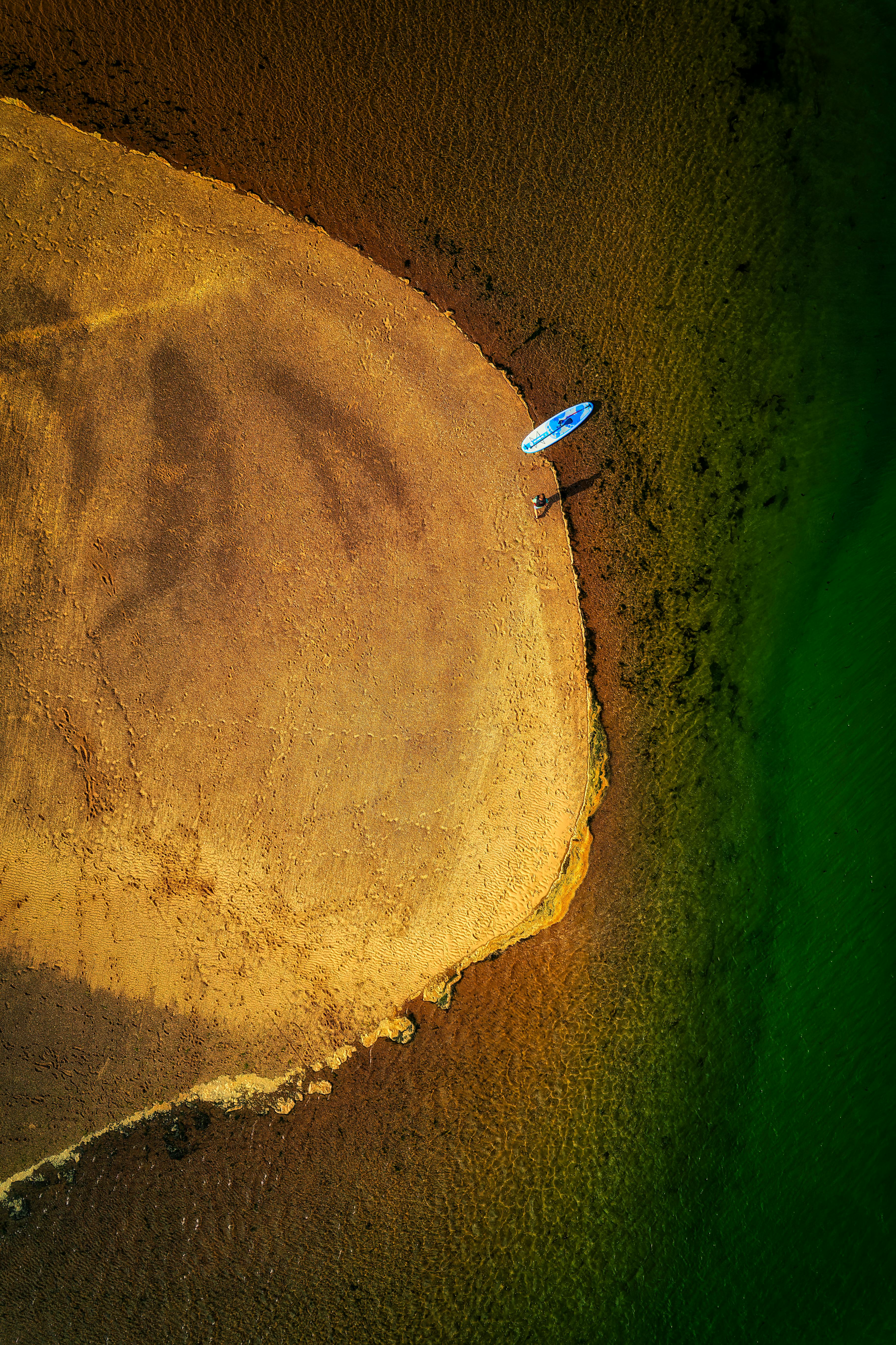 Aerial View of Shoreline · Free Stock Photo