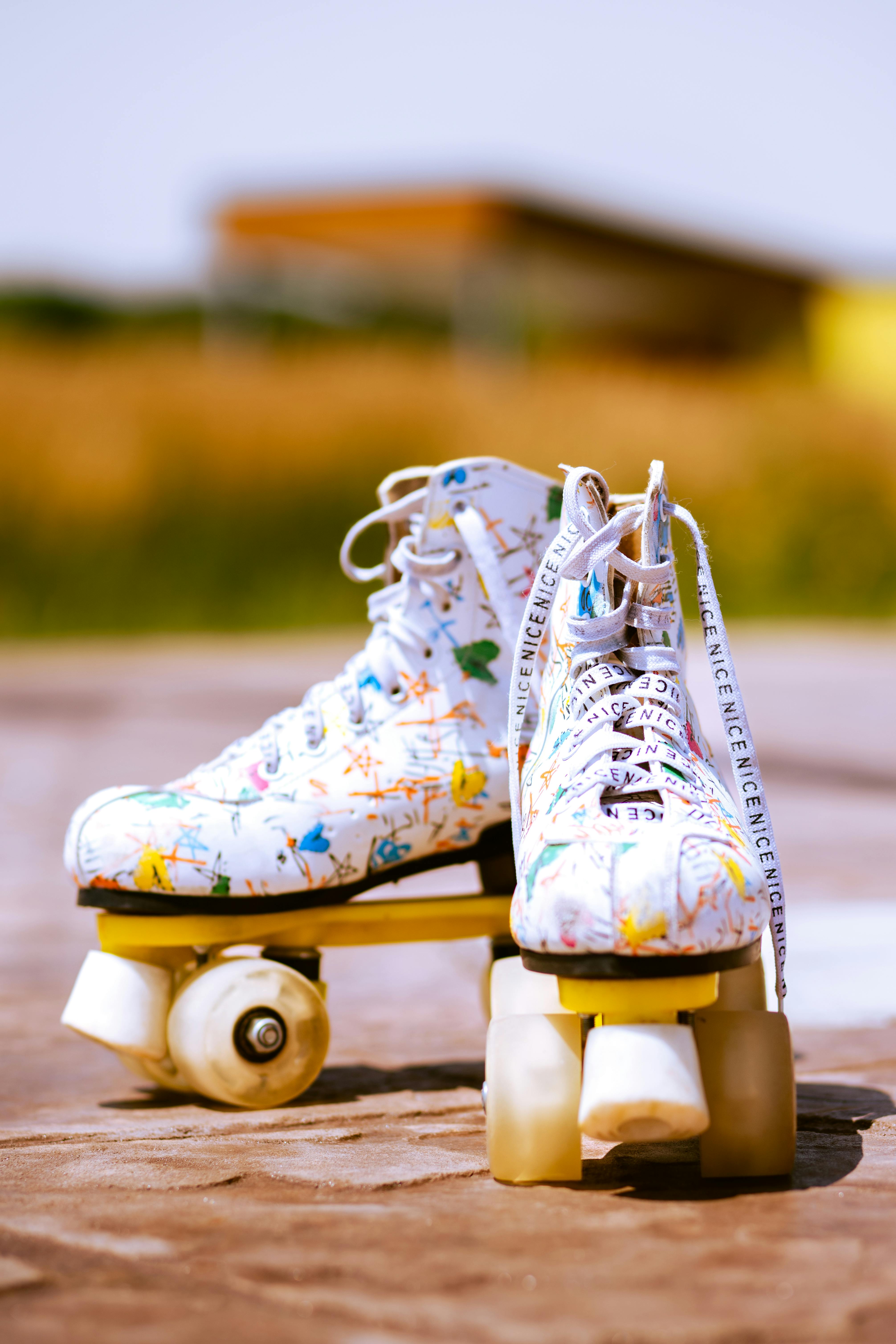 Close Up Shot of a Roller Skates · Free Stock Photo