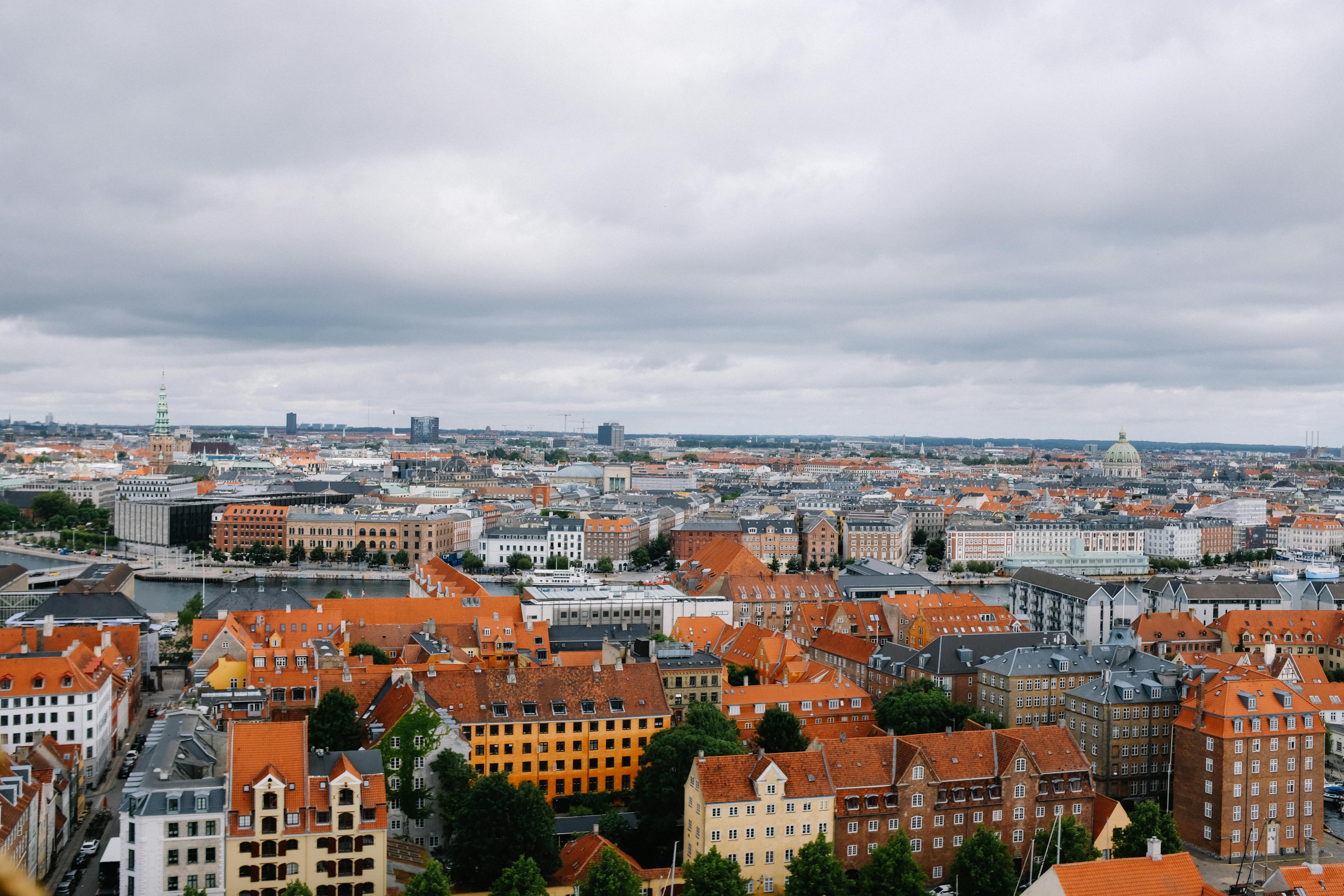 Aerial View of City Buildings · Free Stock Photo