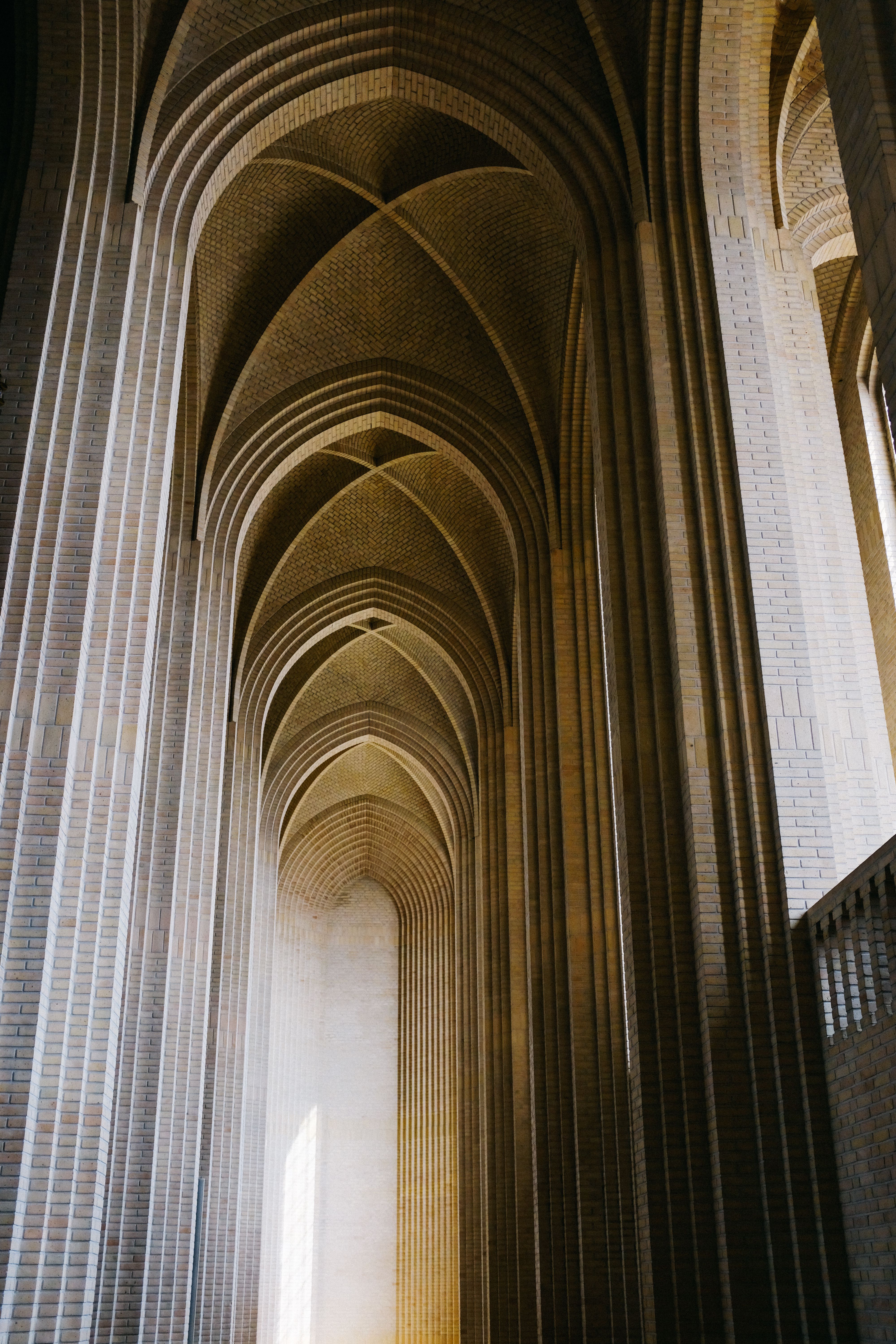 Arches on Ceiling in Stone Cathedral · Free Stock Photo
