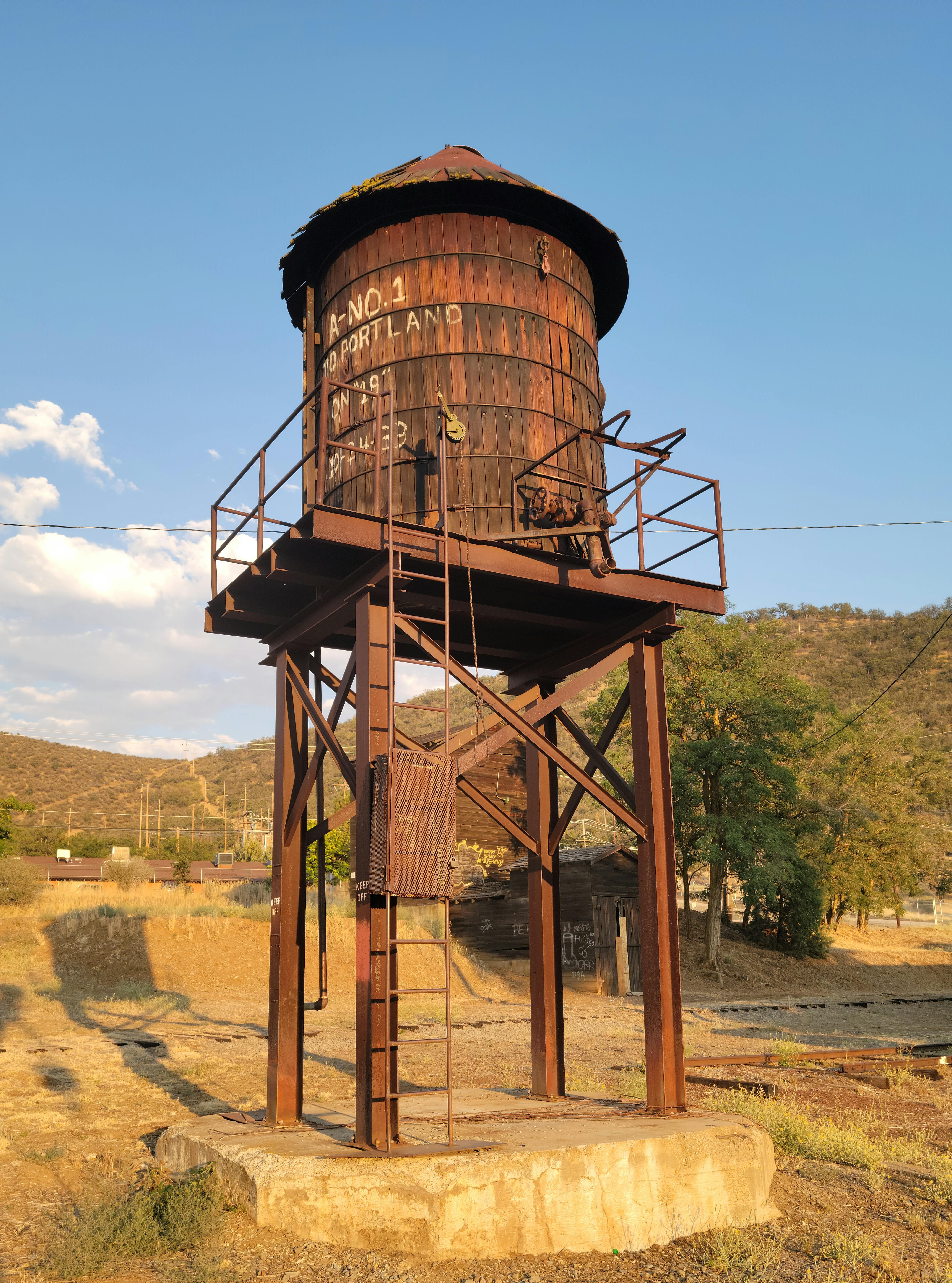 A Rusty Water Tank · Free Stock Photo