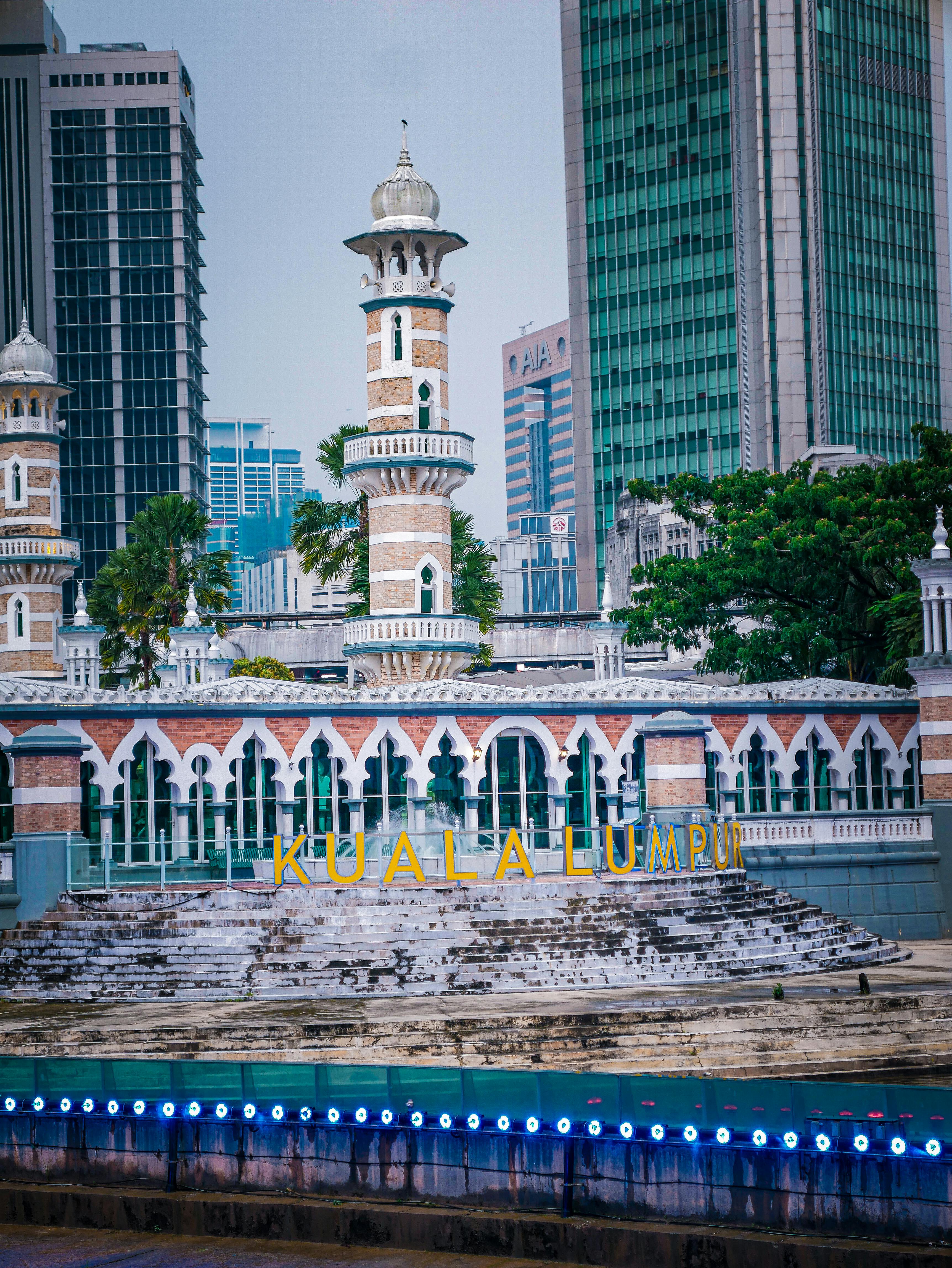 The Masjid Jamek Sultan Abdul Samad Mosque in Kuala Lumpur · Free Stock ...