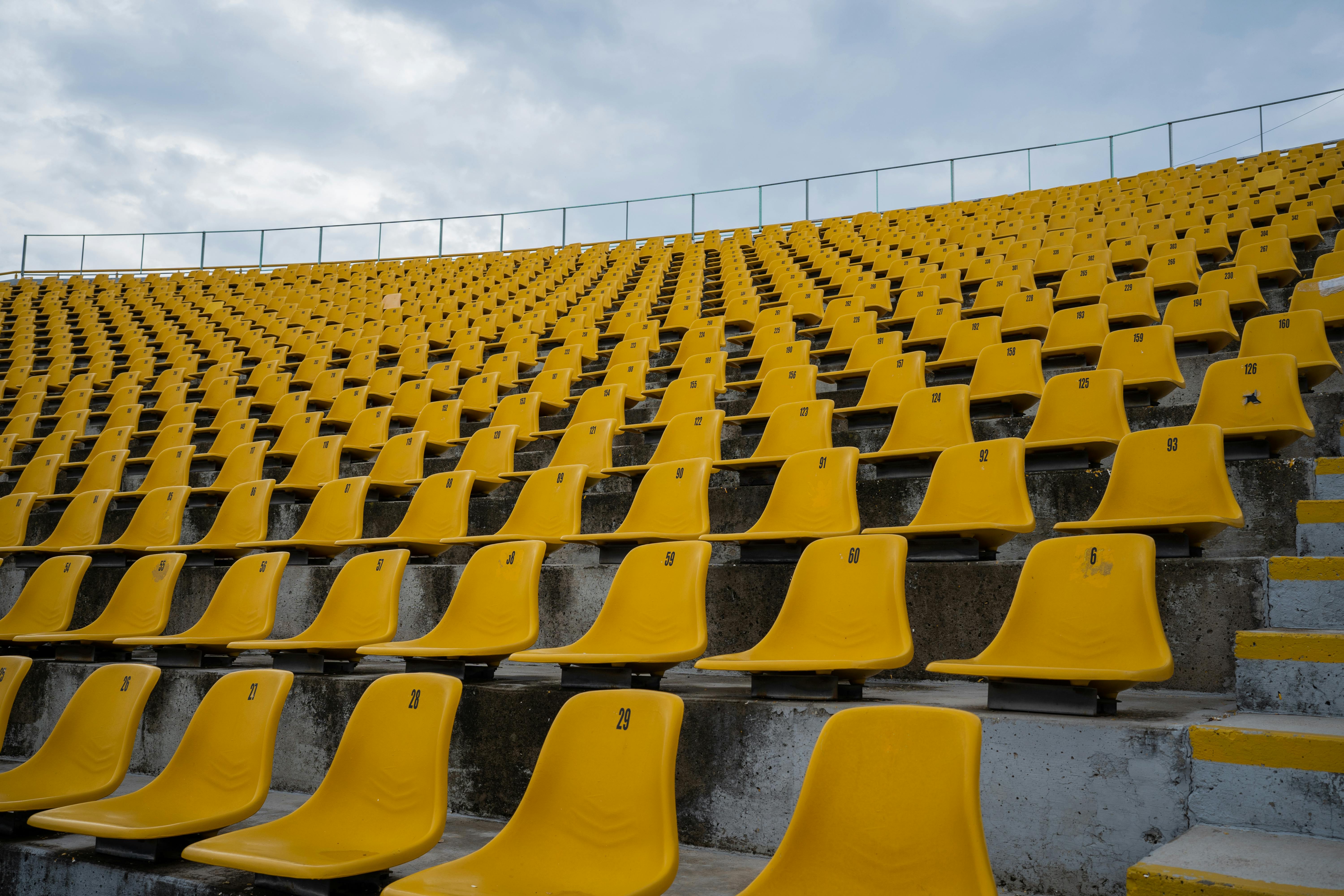 Stadium Chairs · Free Stock Photo