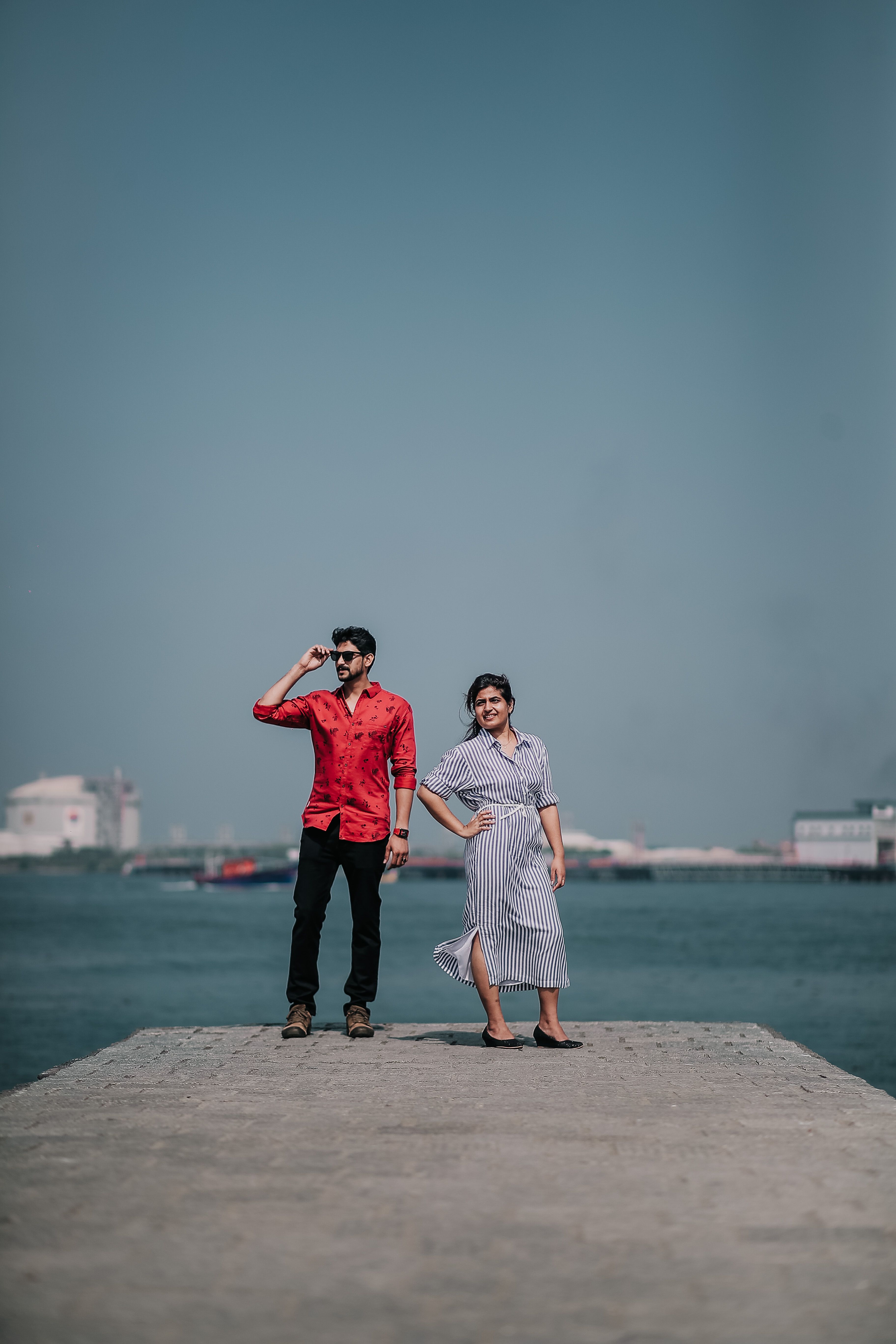 A Couple Standing Together · Free Stock Photo