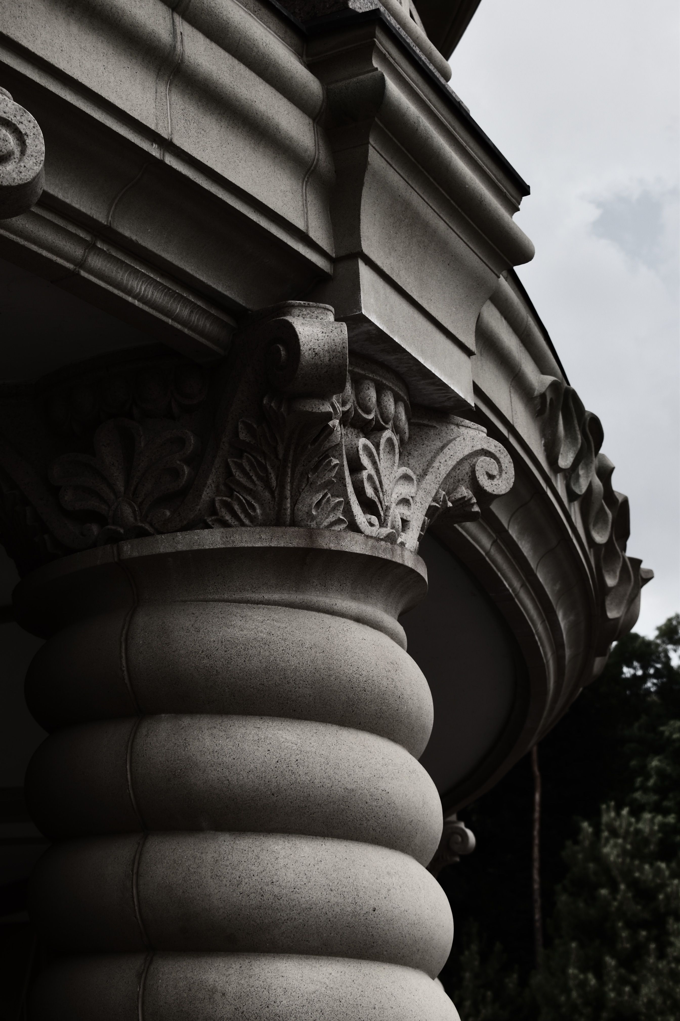 A Close-Up Shot of a Concrete Pillar · Free Stock Photo