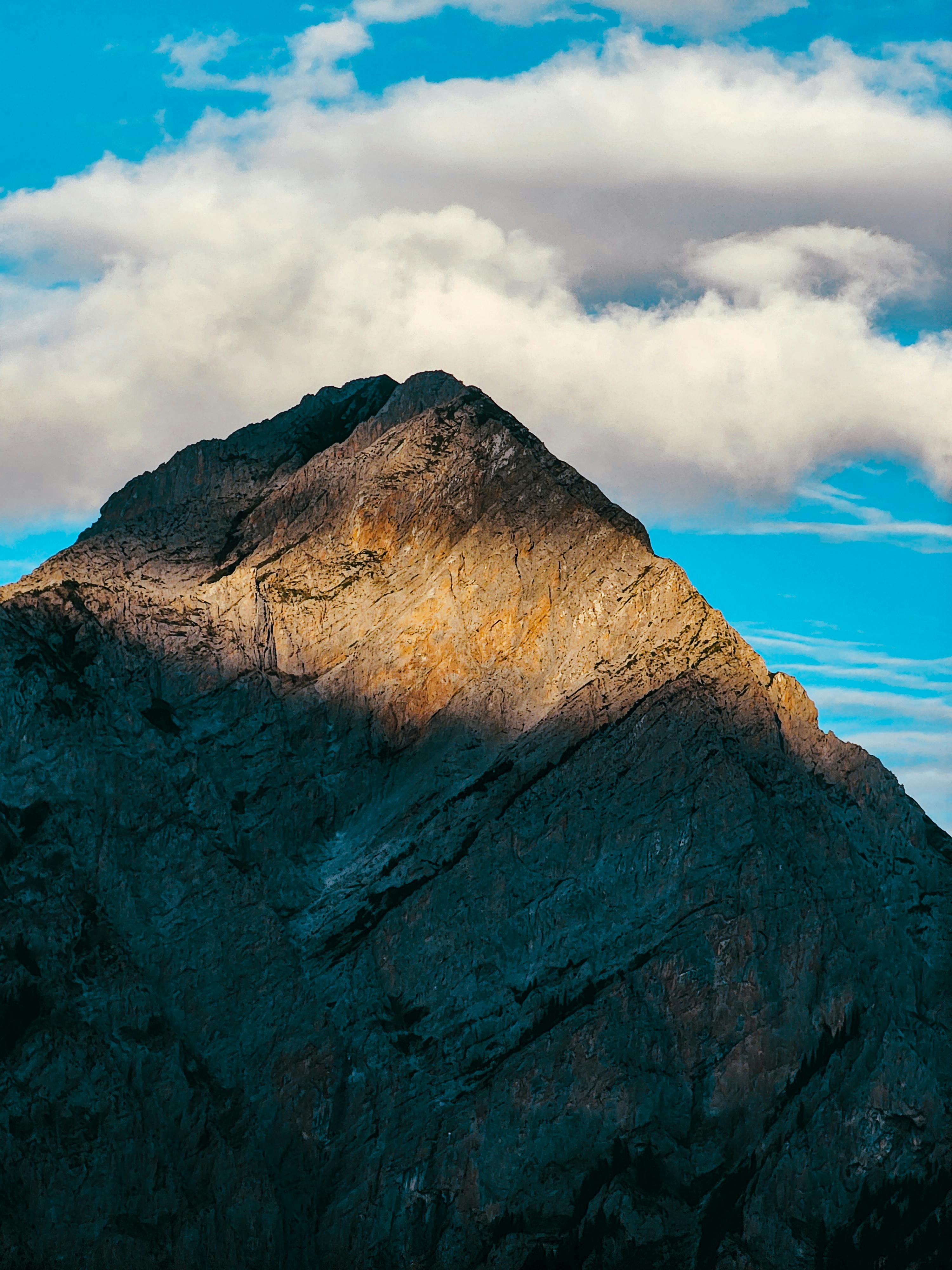 Mountain Under Cloudy Sky · Free Stock Photo