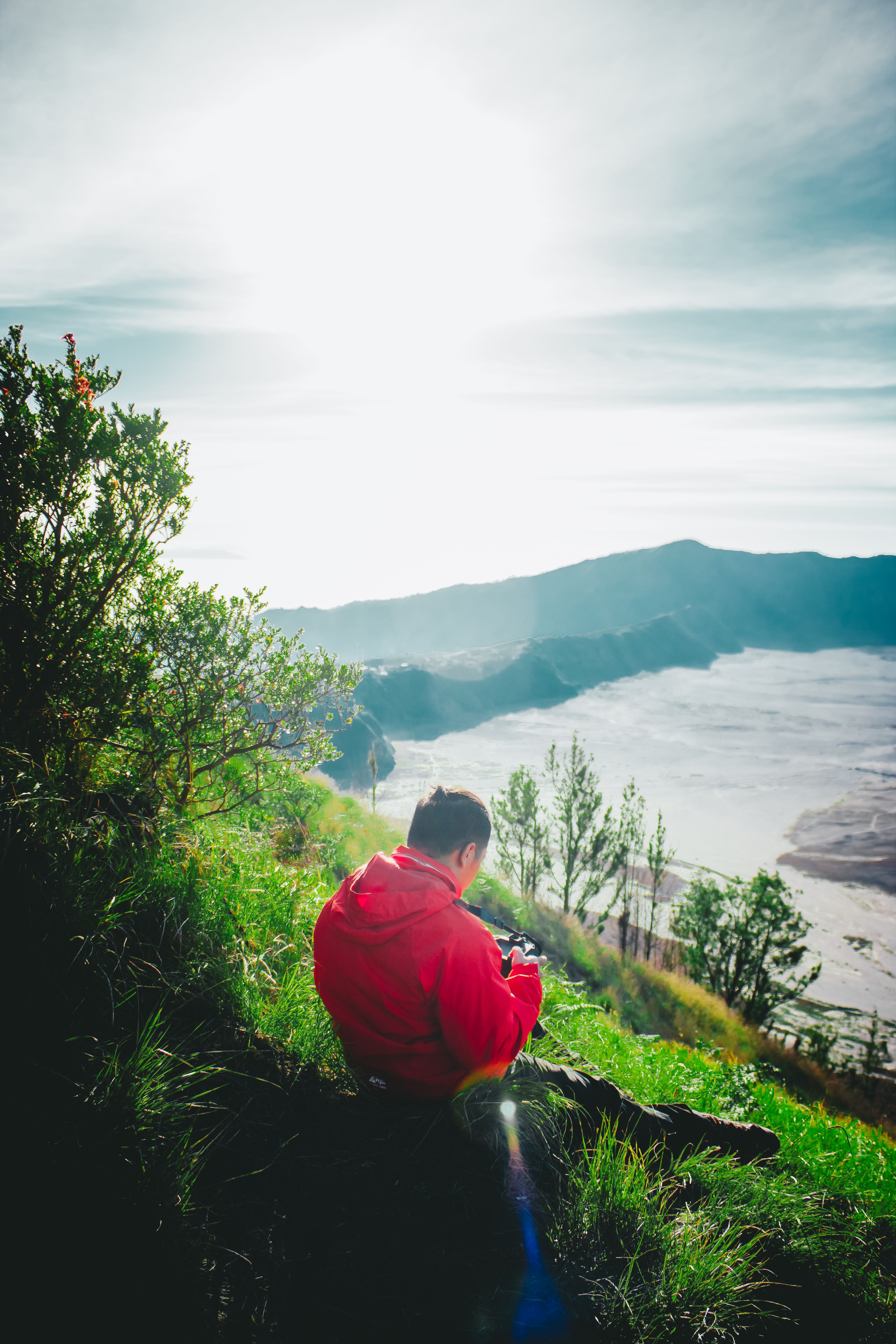 Man Sitting With Back To Camera Photos, Download The BEST Free Man ...