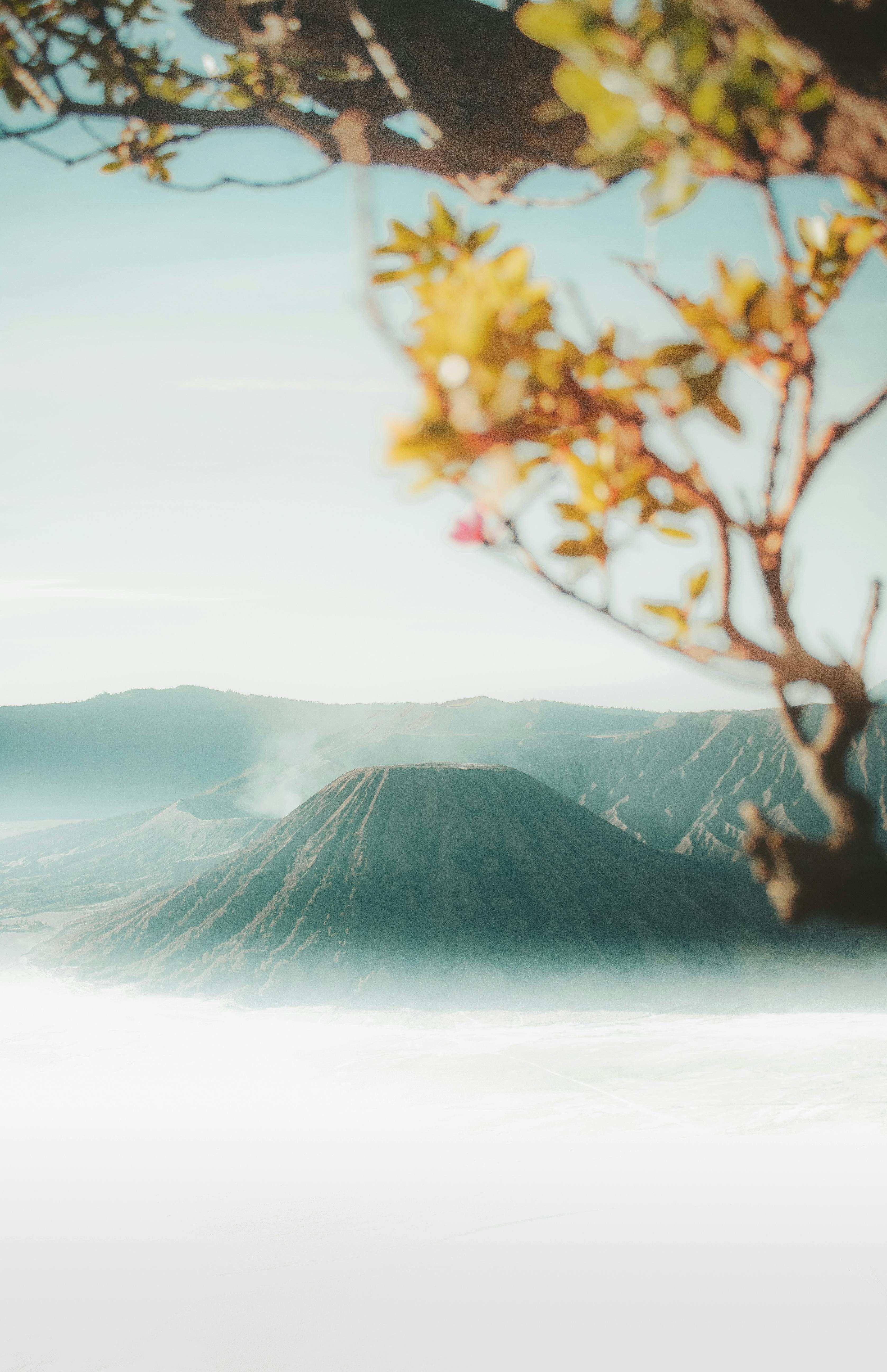 Volcano in Autumn · Free Stock Photo