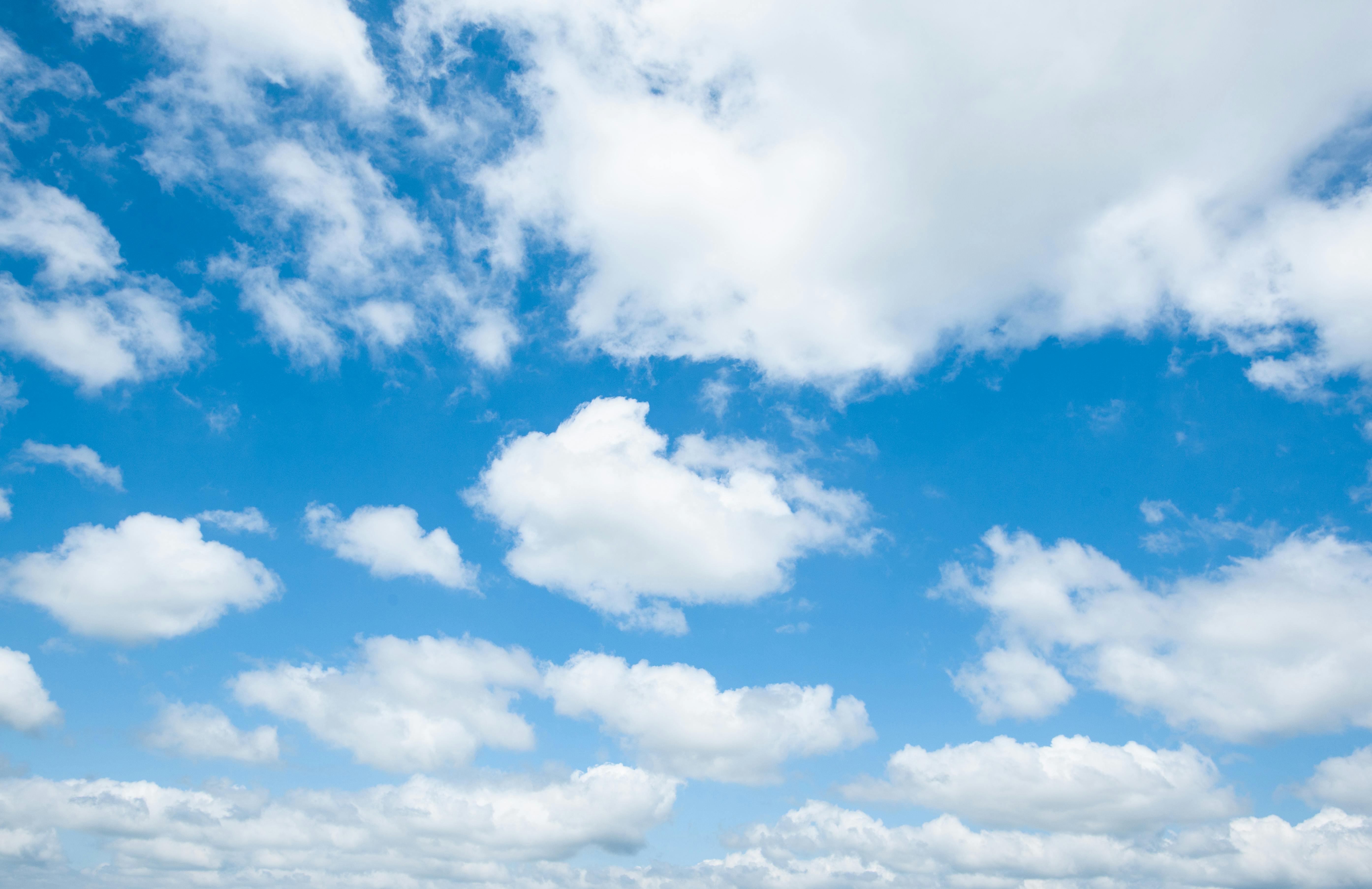 Foto de stock gratuita sobre azul, cielo, cielo azul