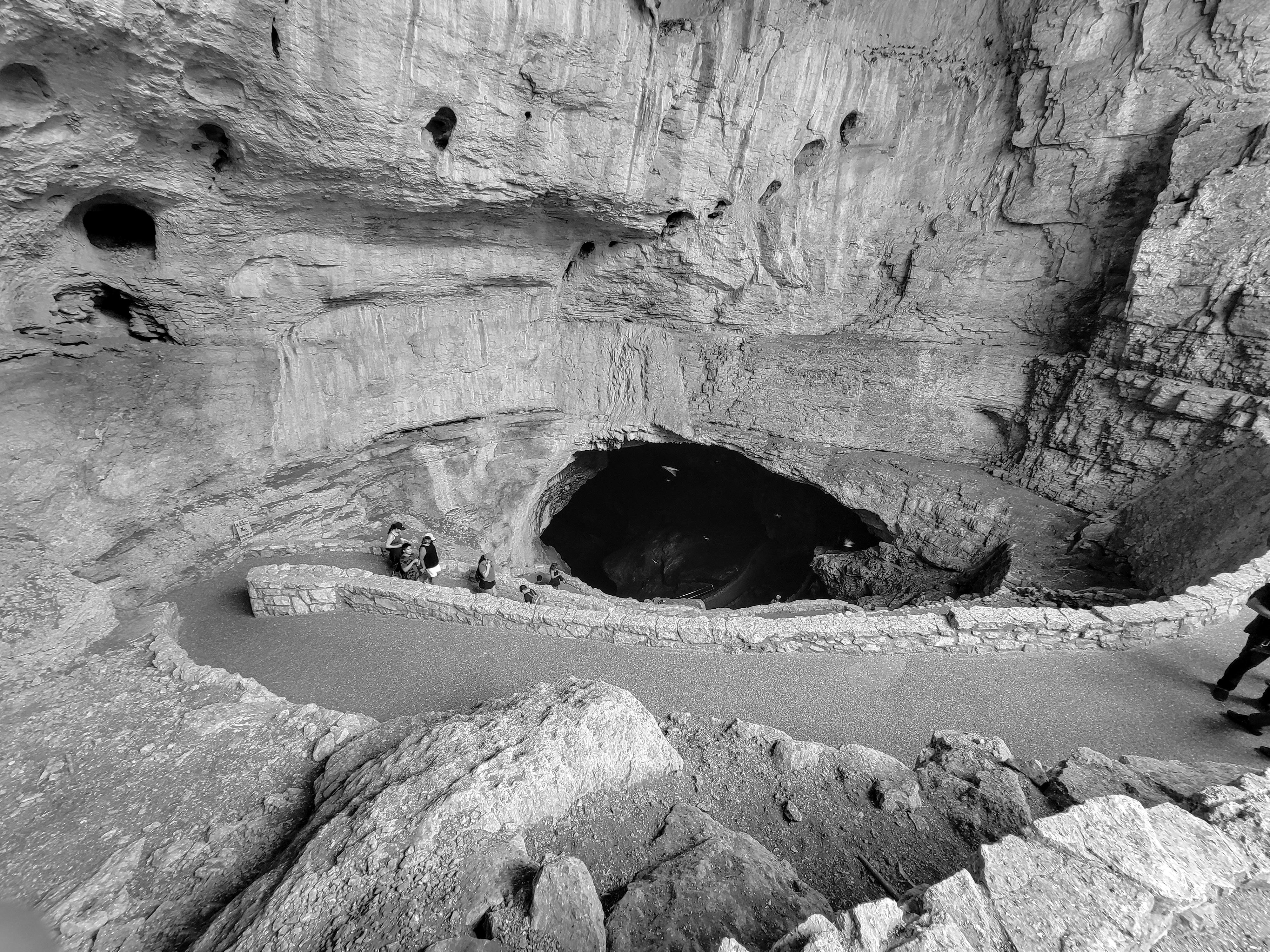 Cave With Hole at the Top · Free Stock Photo