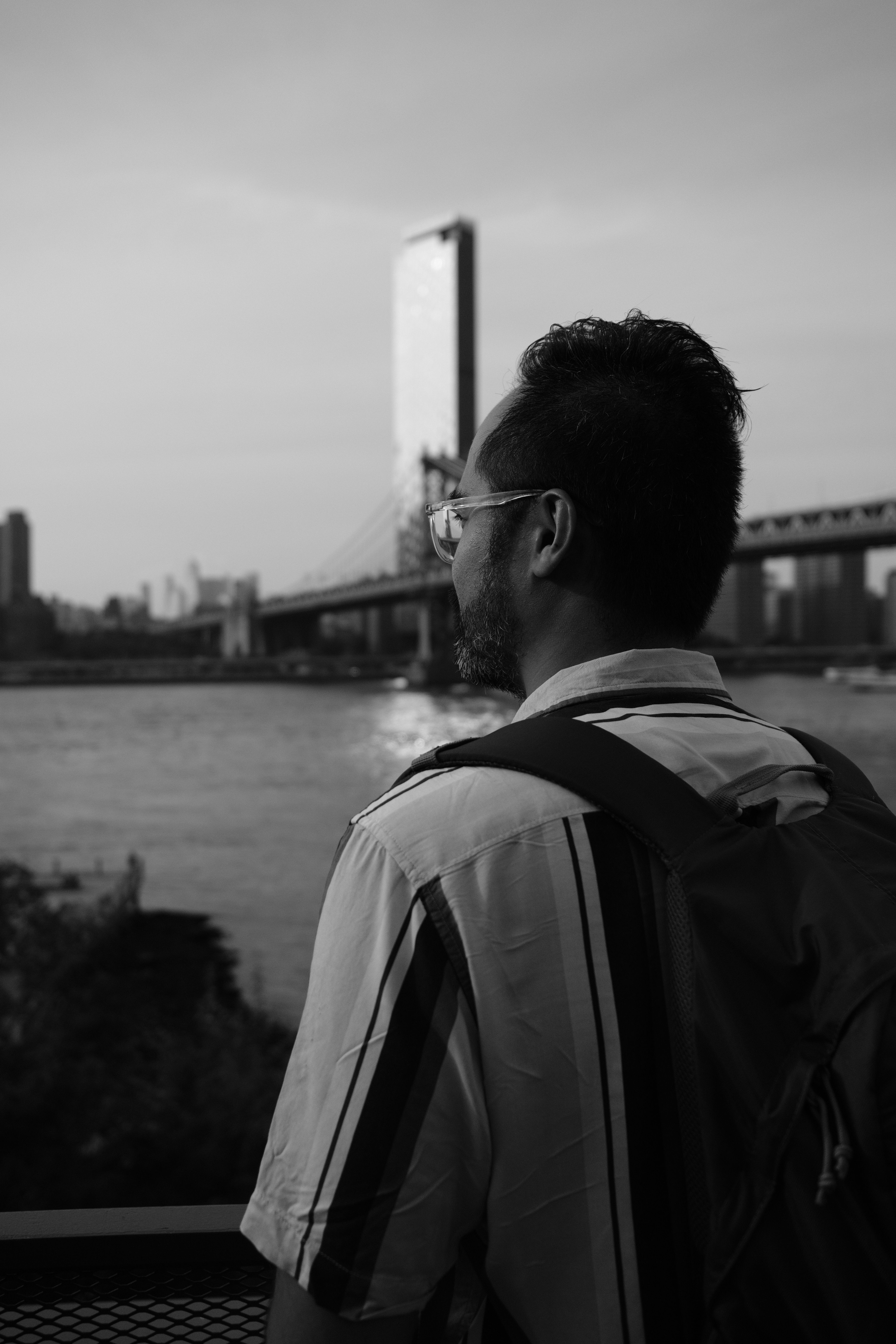 A Man Standing in a City · Free Stock Photo
