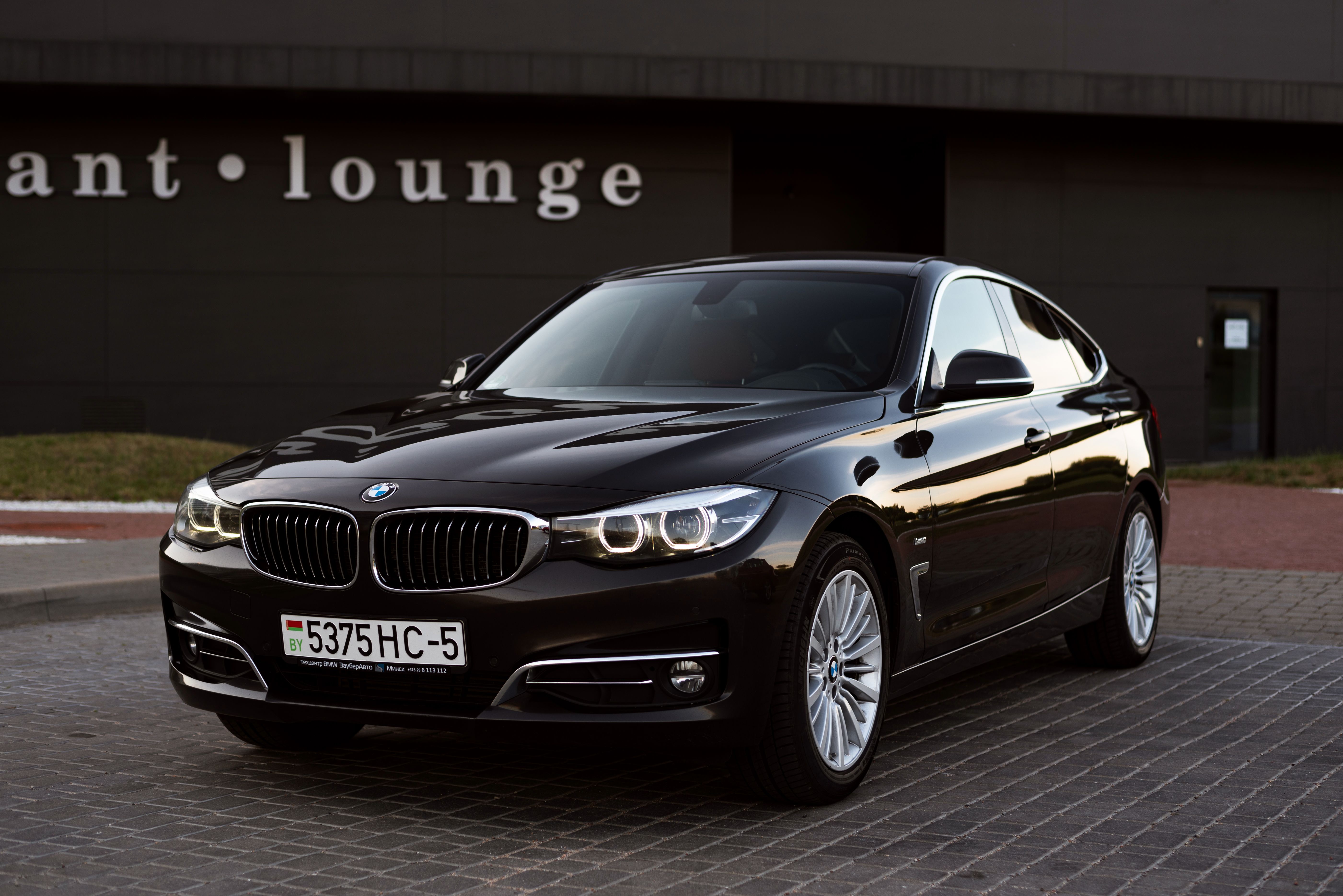 White Bmw Sedan Near Tree · Free Stock Photo