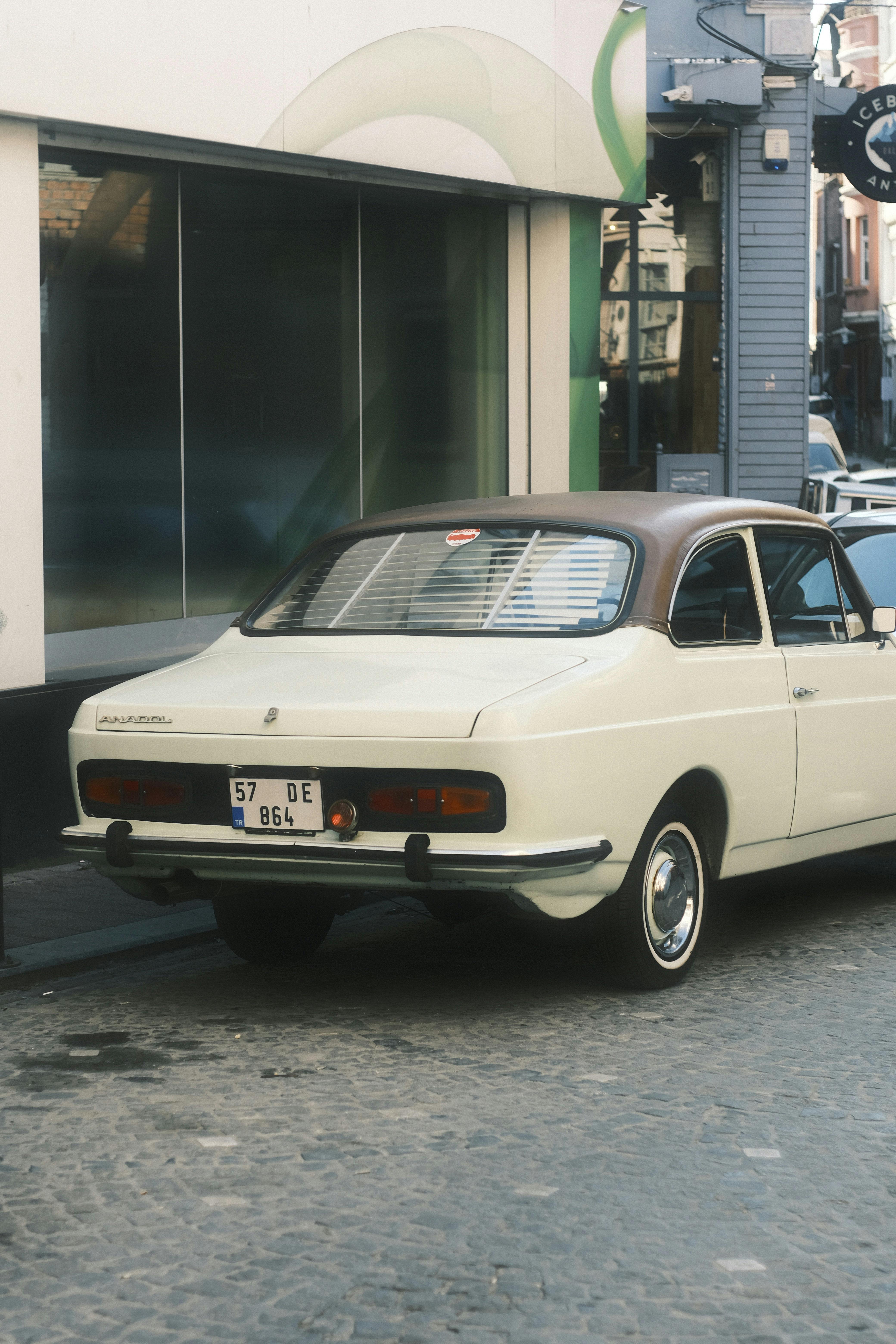 White Car on the Road · Free Stock Photo