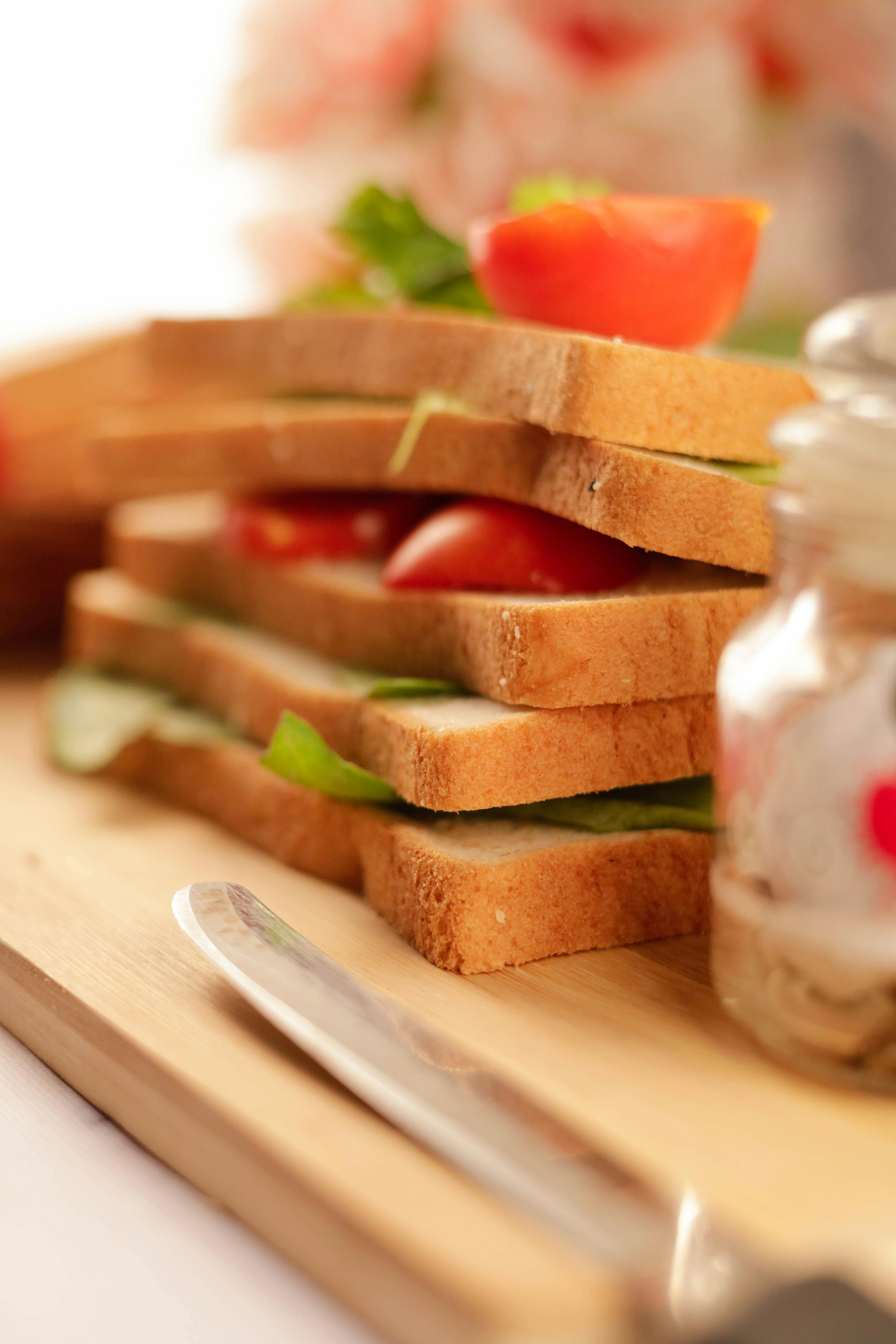 Sandwich in Close Up Shot · Free Stock Photo