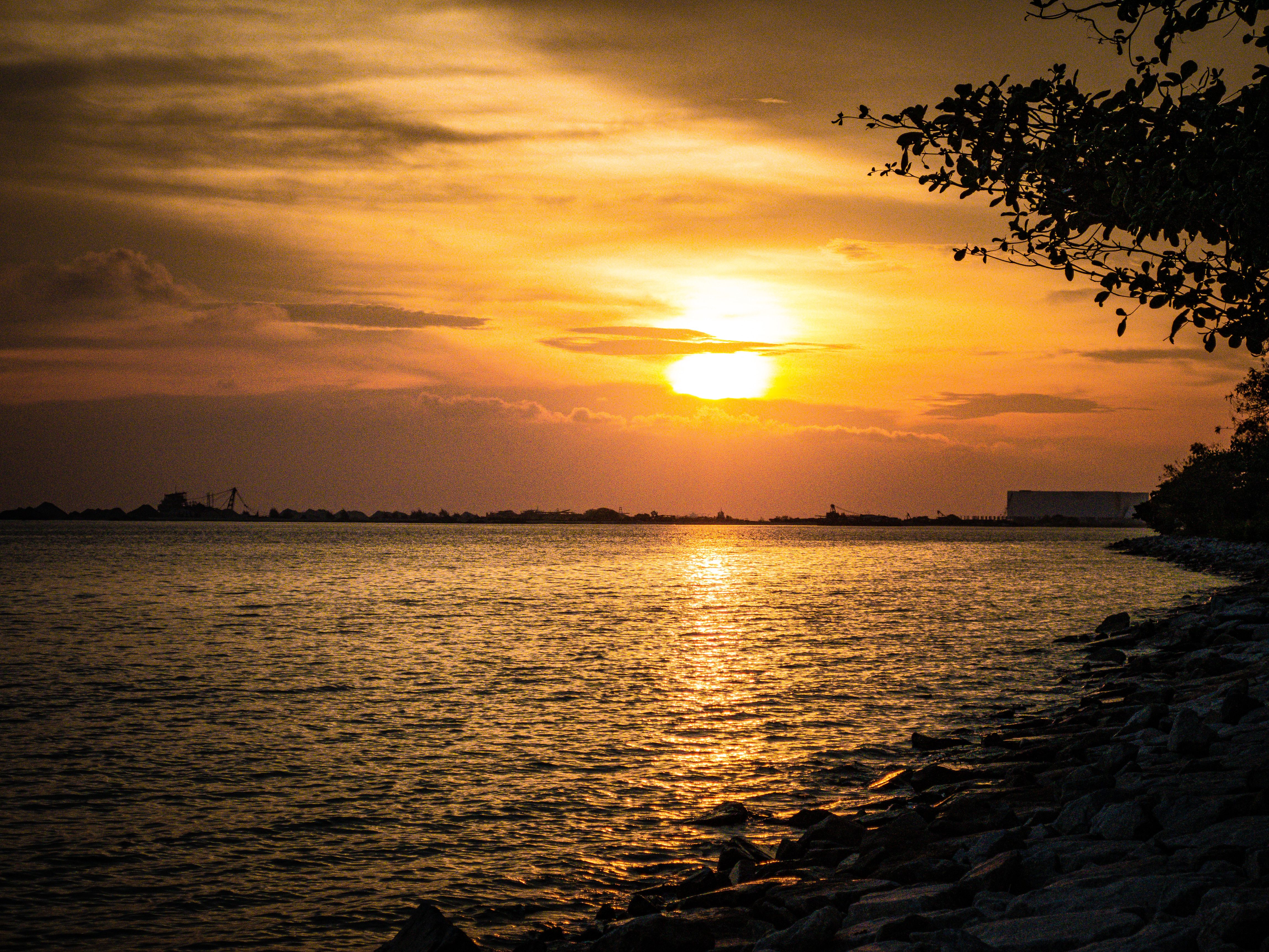 Ocean during Sunset · Free Stock Photo