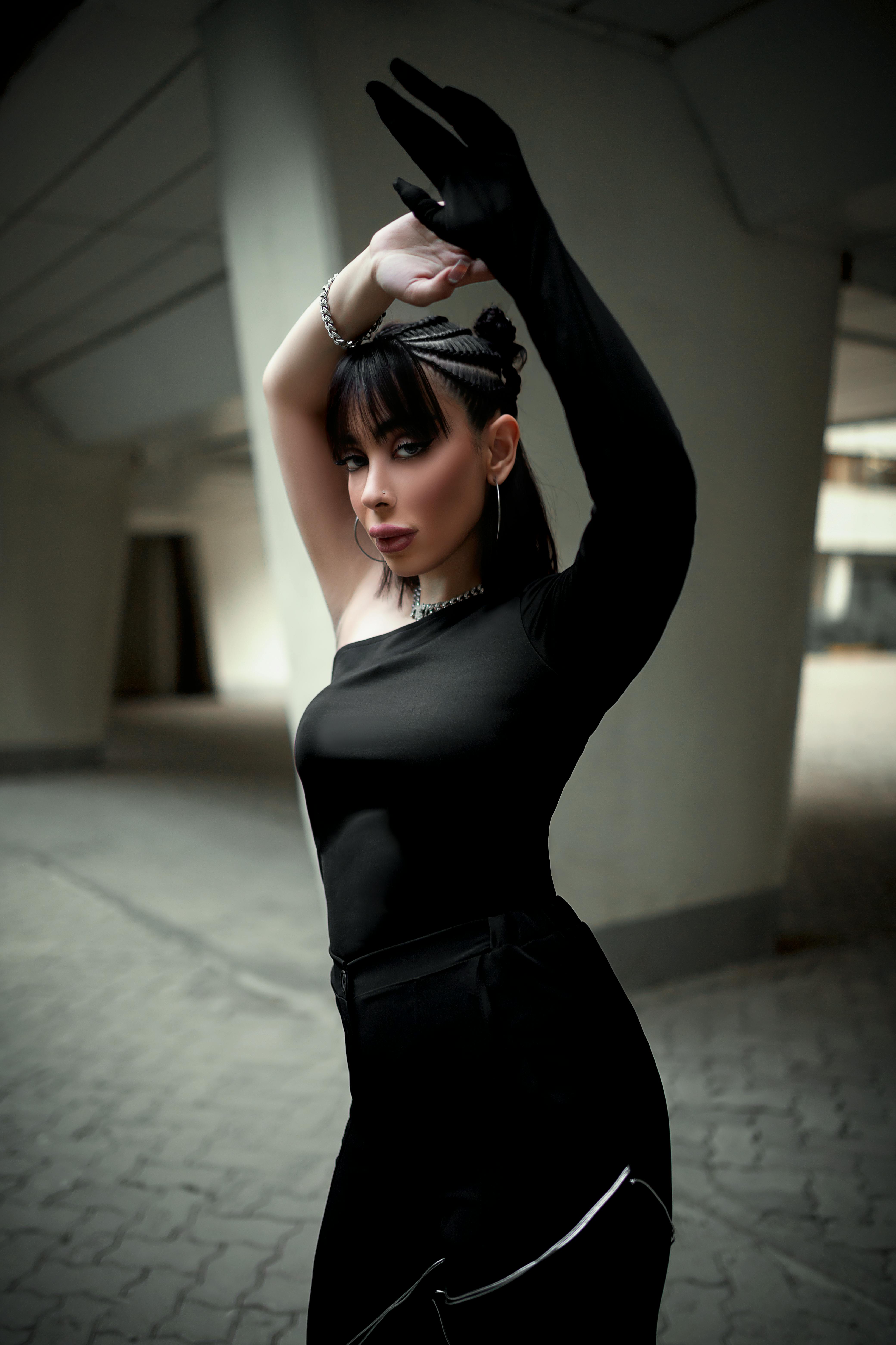 Woman Wearing Spaghetti Strap Dress · Free Stock Photo