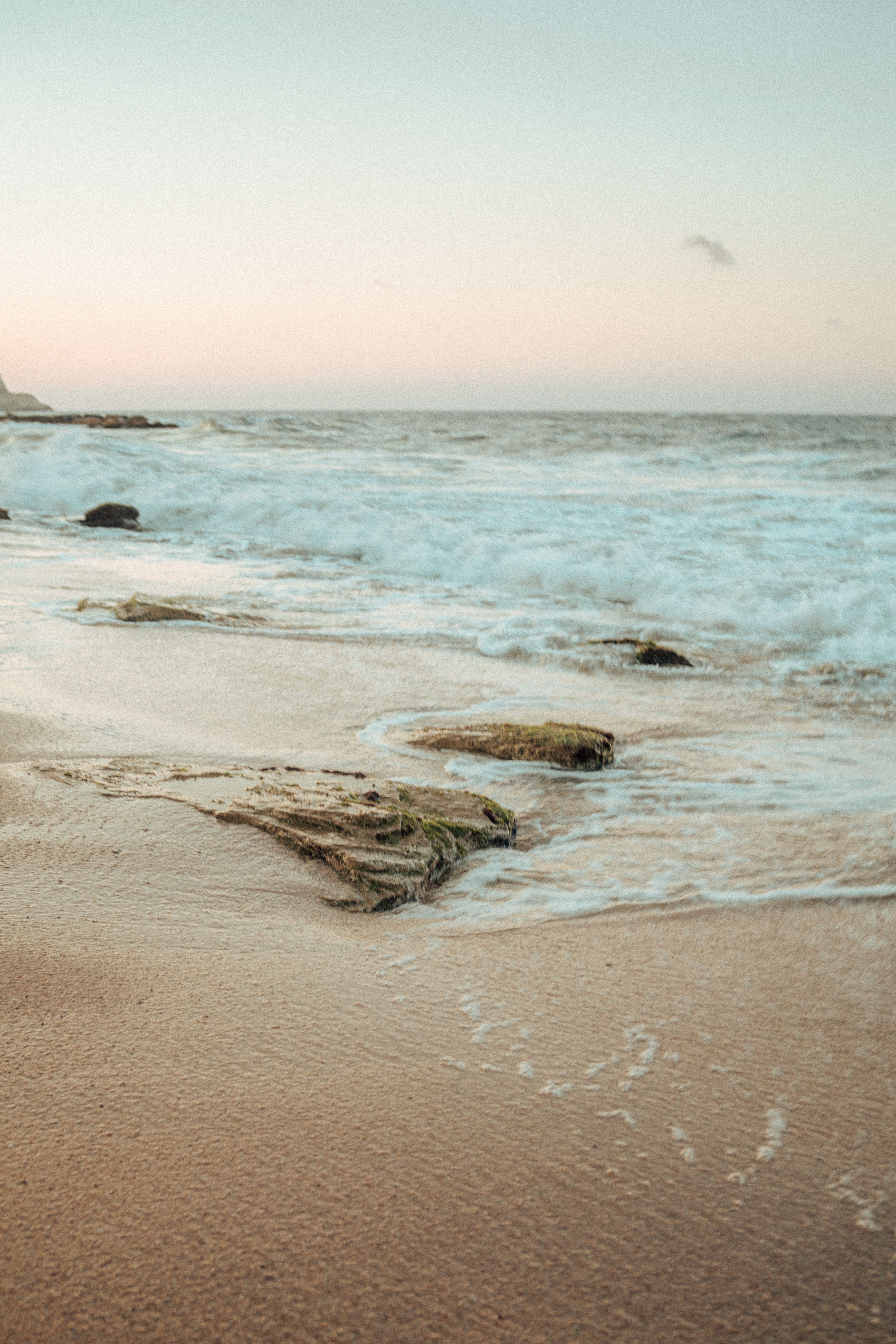 A Sea Waves Crashing on Shore · Free Stock Photo