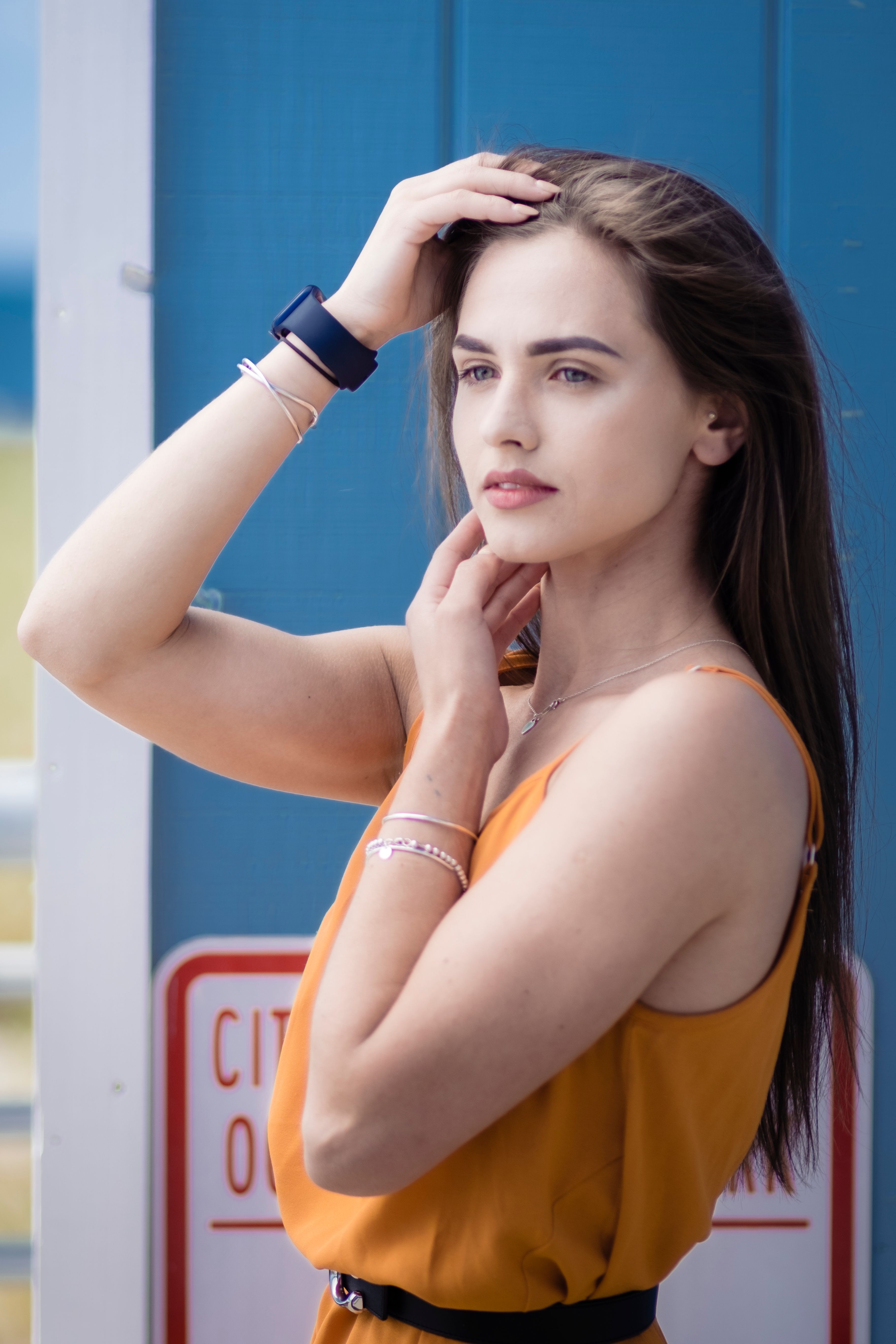 Beautiful Woman Posing · Free Stock Photo