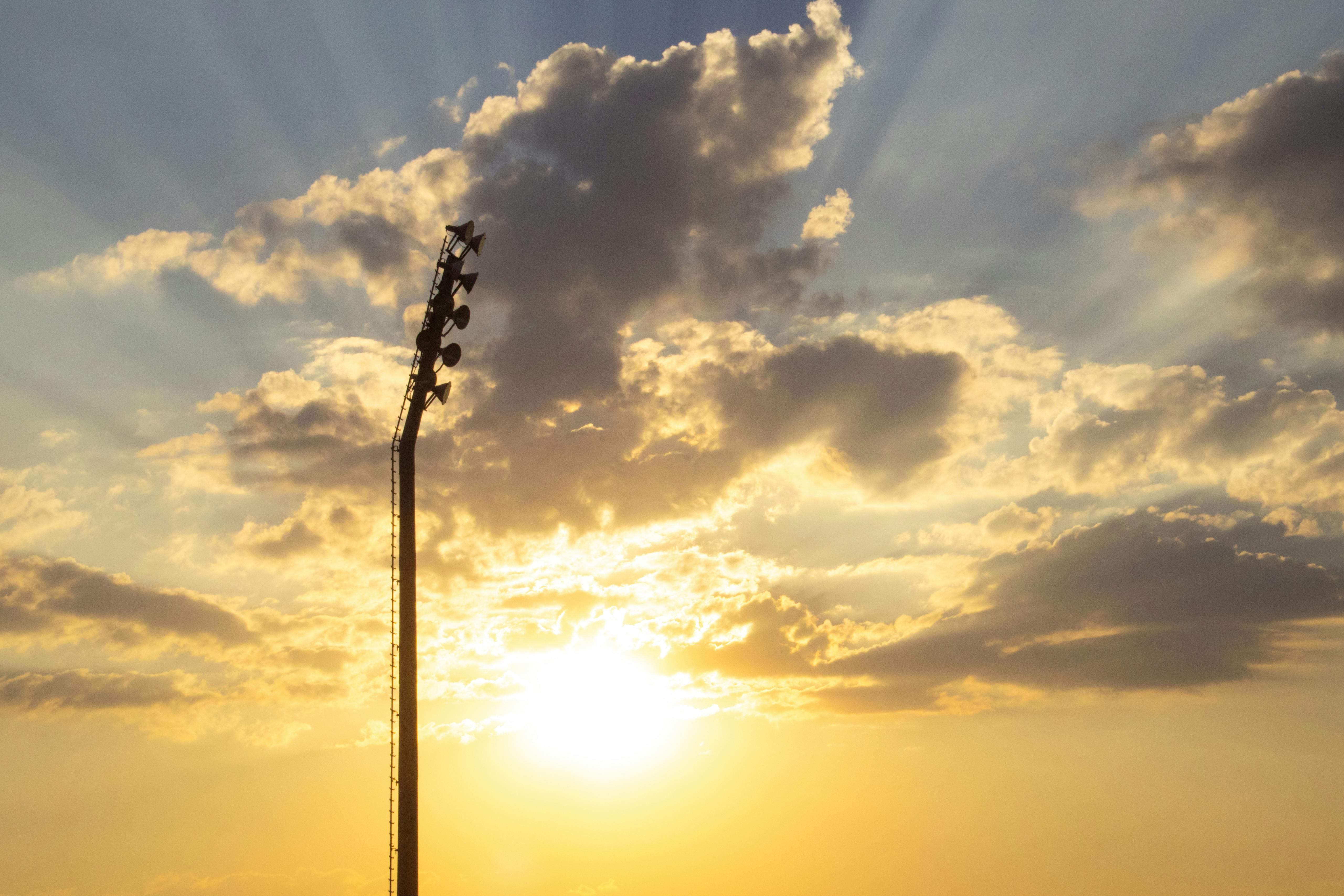Golden Hour Clouds · Free Stock Photo