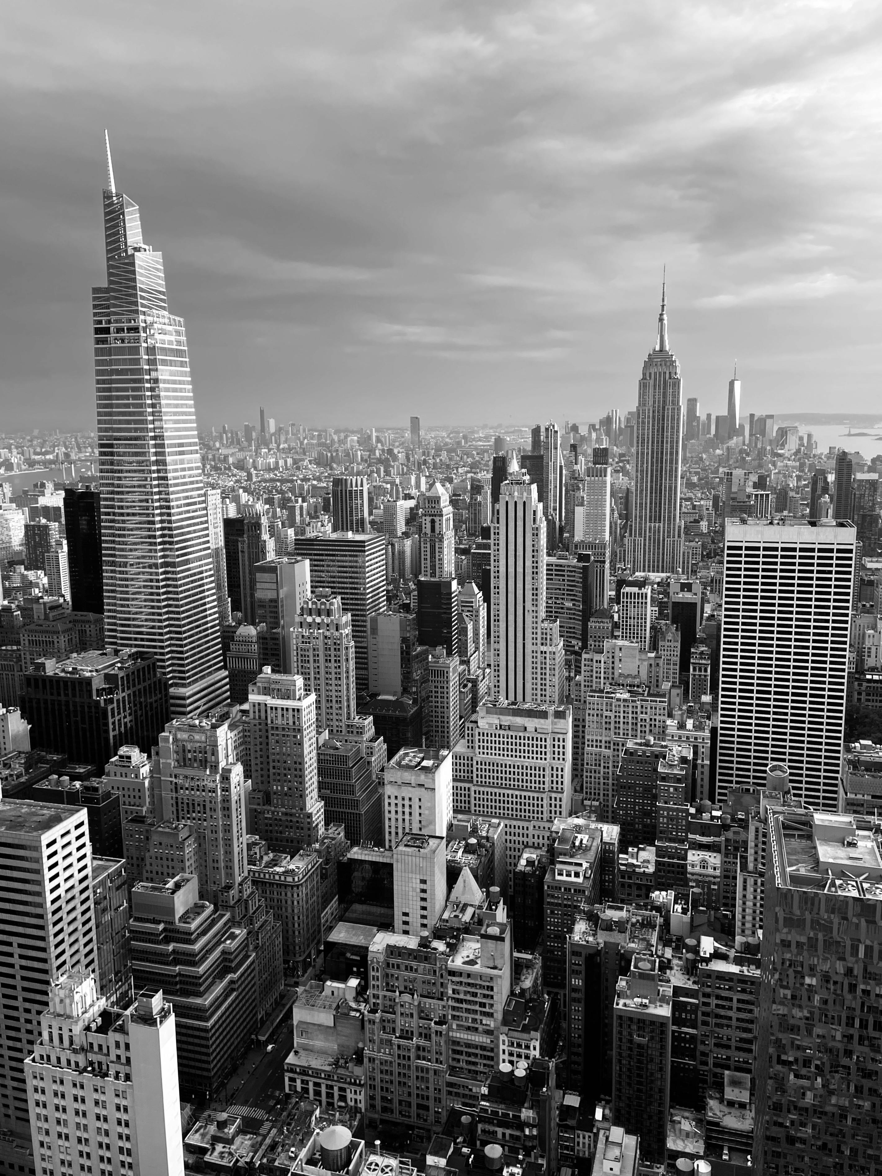 Grayscale City Photography