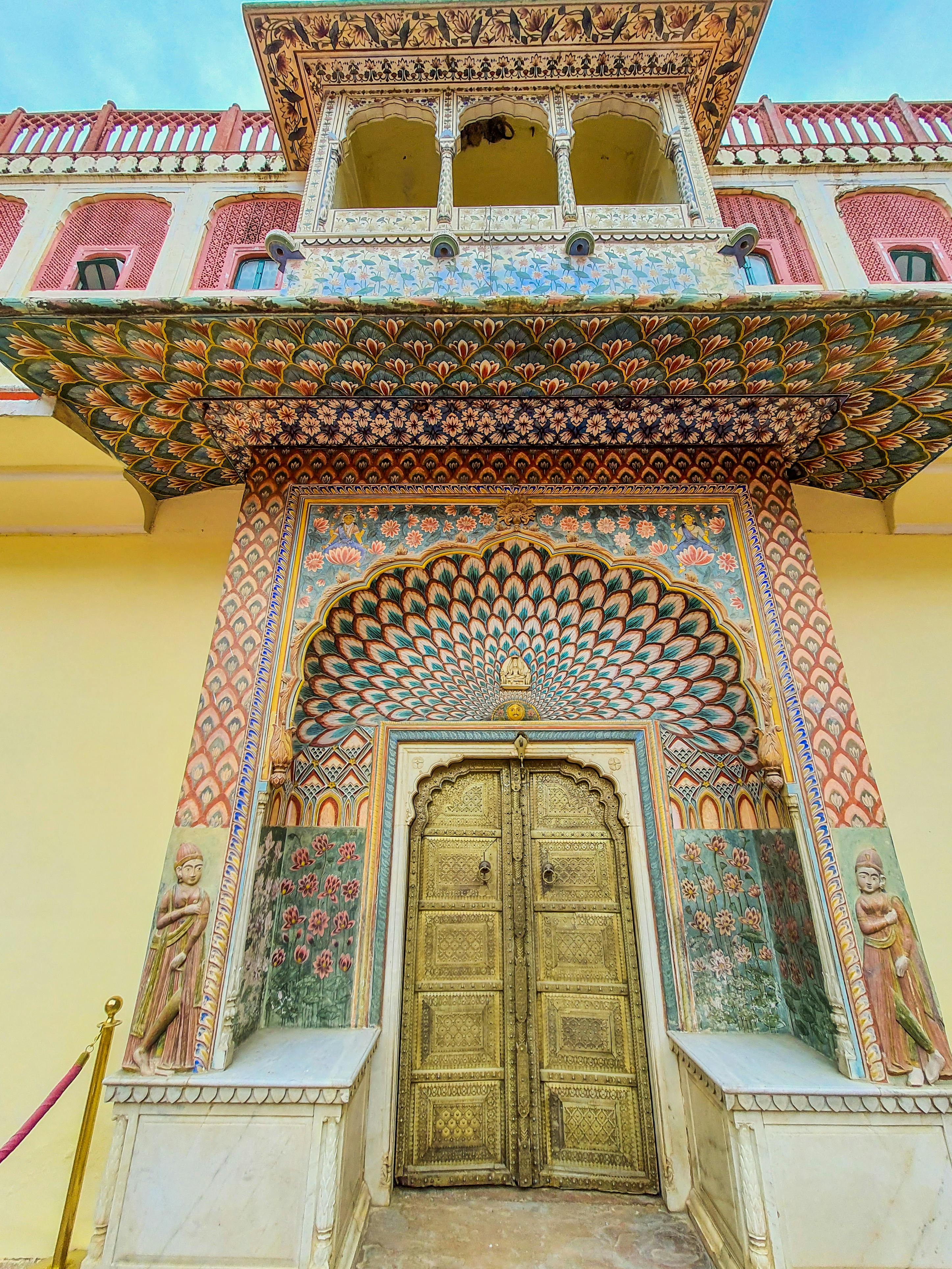 Interior of the City Palace in Jaipur, India · Free Stock Photo