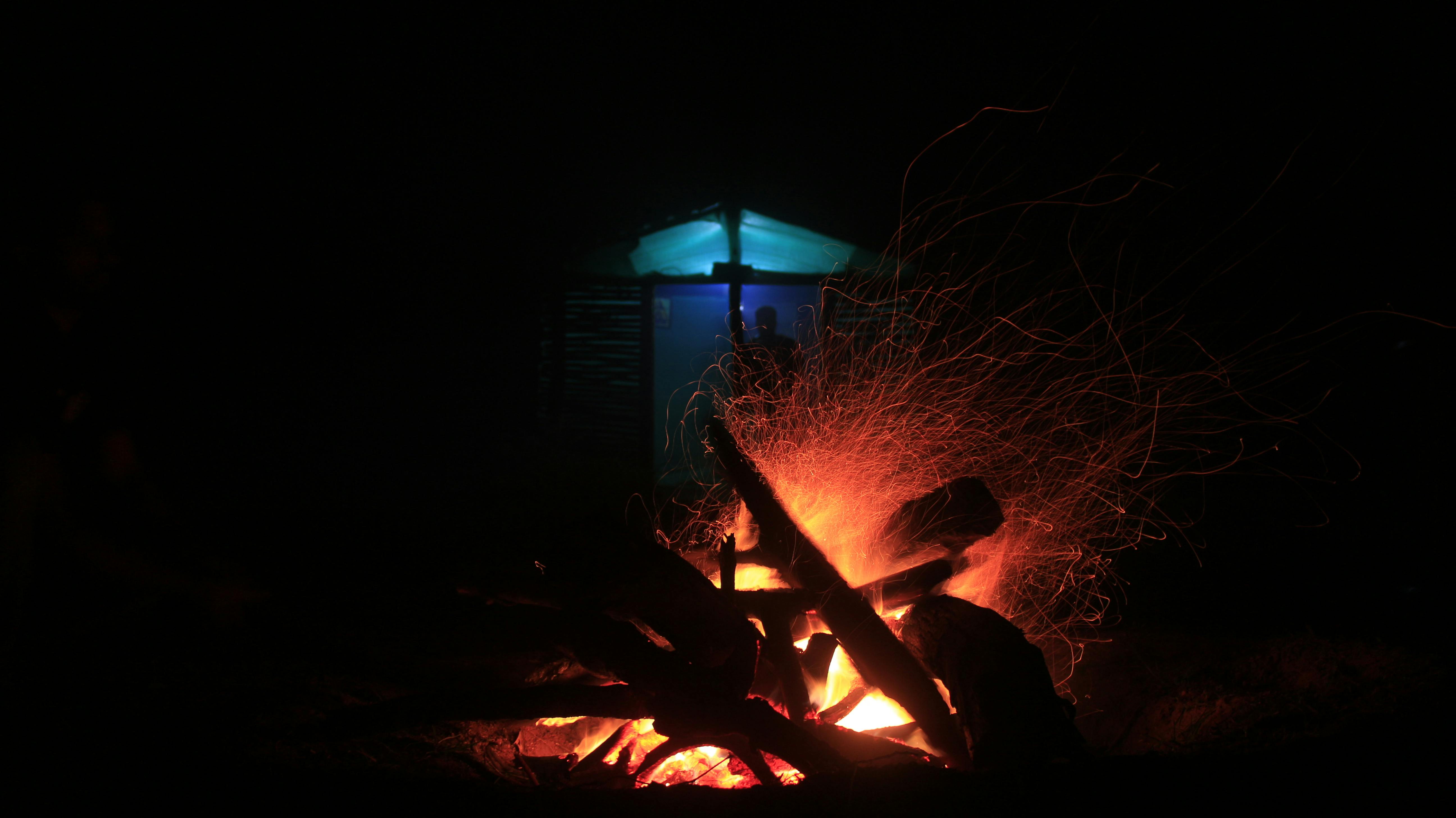 Burning Campfire · Free Stock Photo