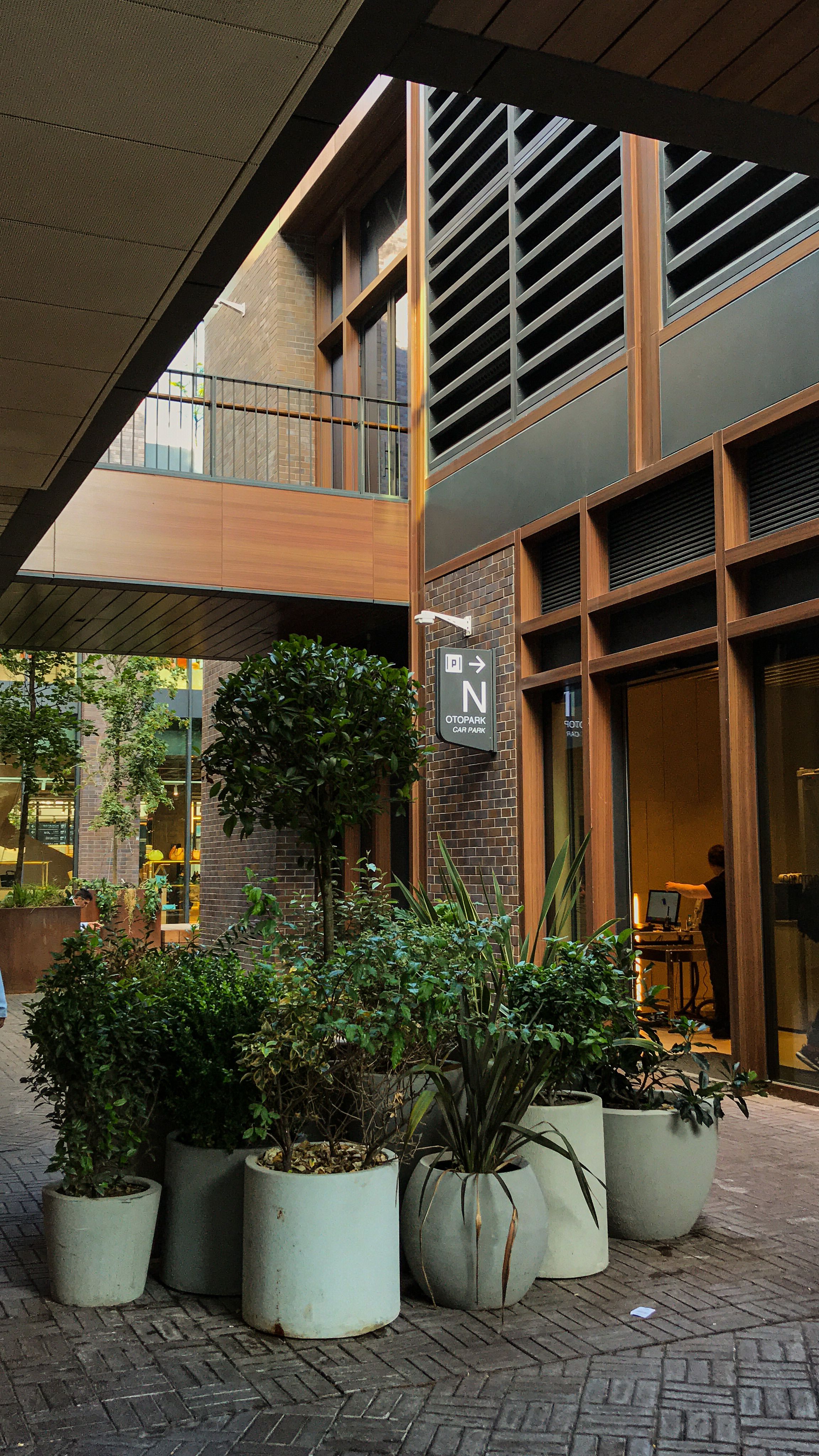 Patio of a Office Building · Free Stock Photo