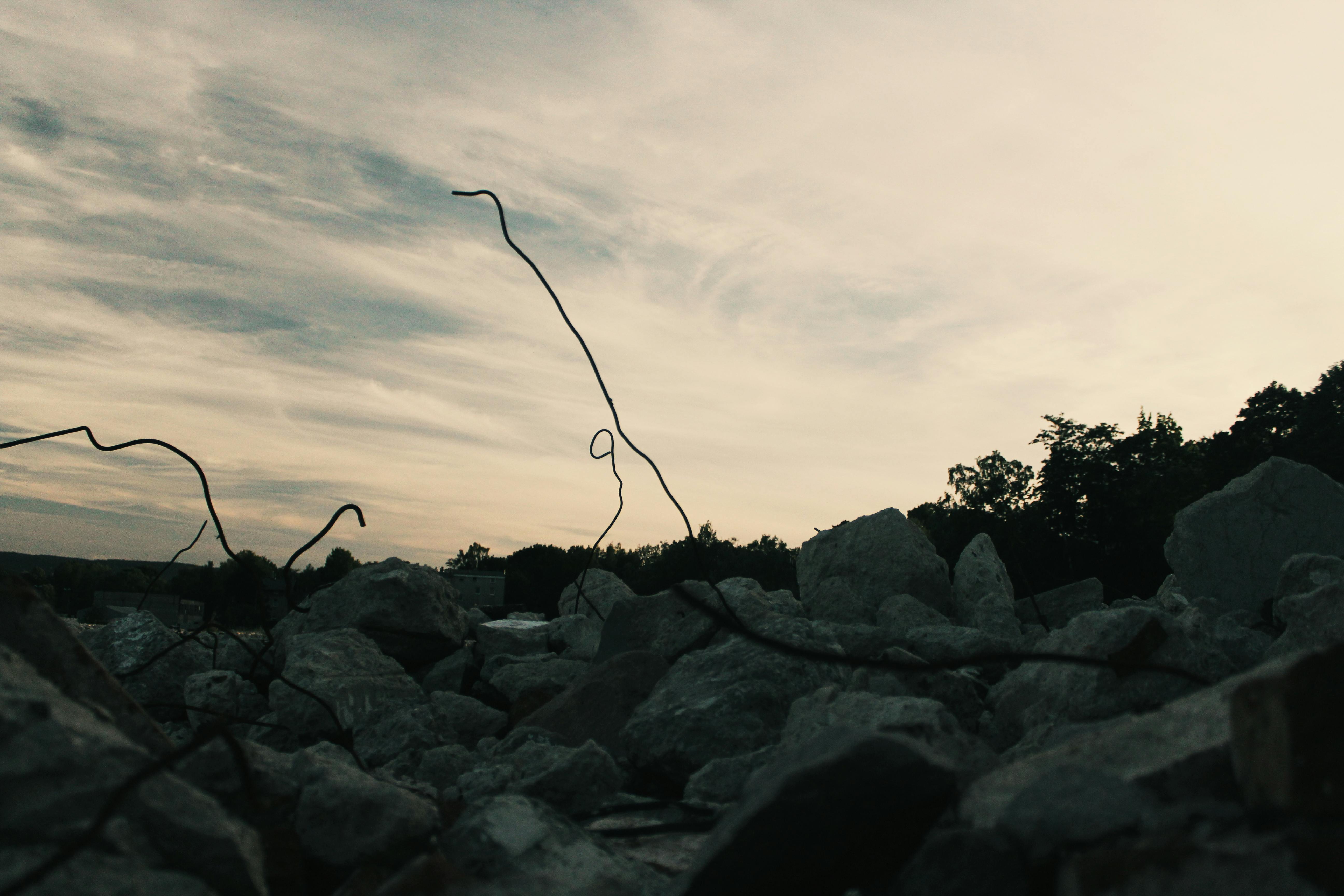 Free stock photo of ruins, sky
