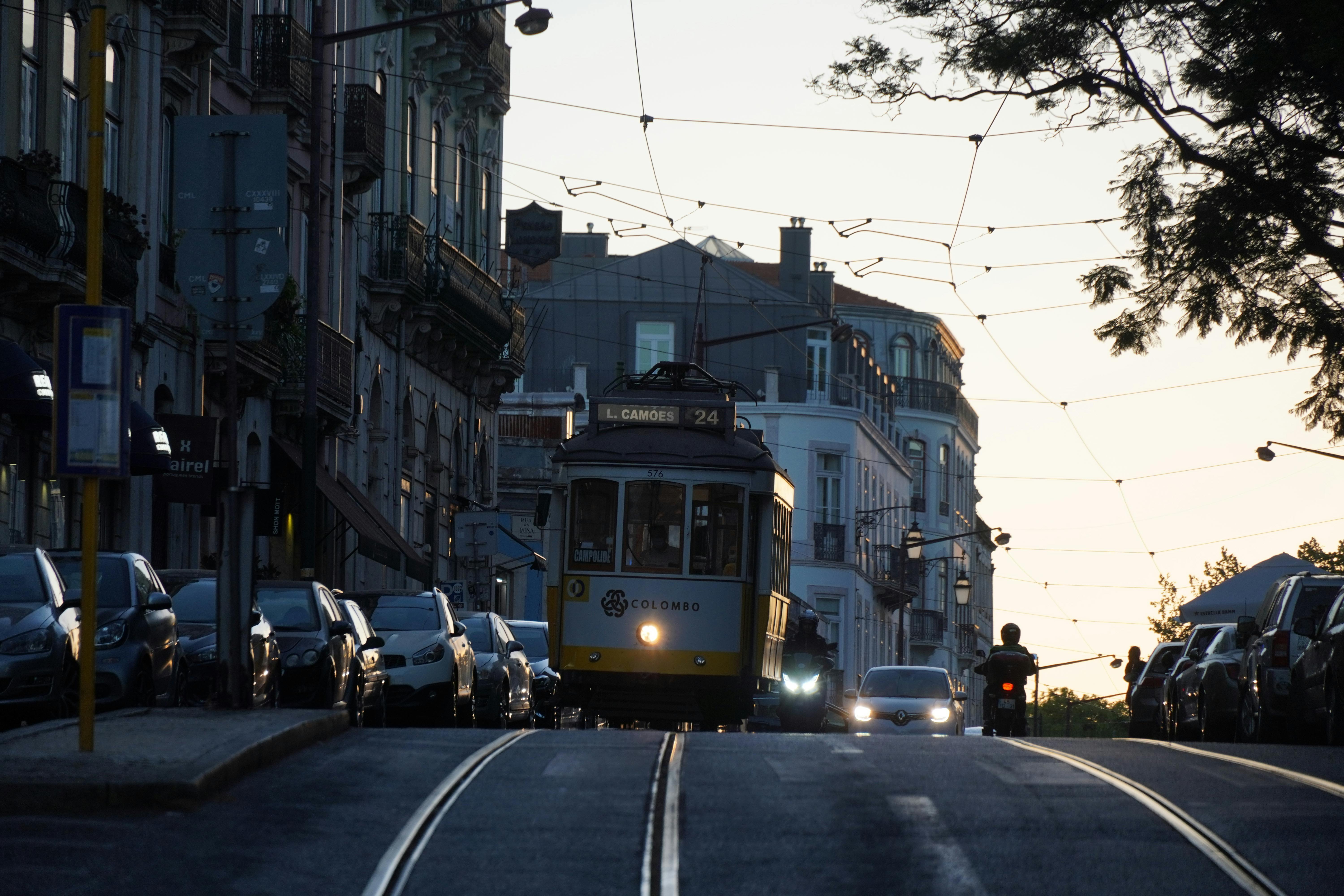 Black and White Cable Car · Free Stock Photo