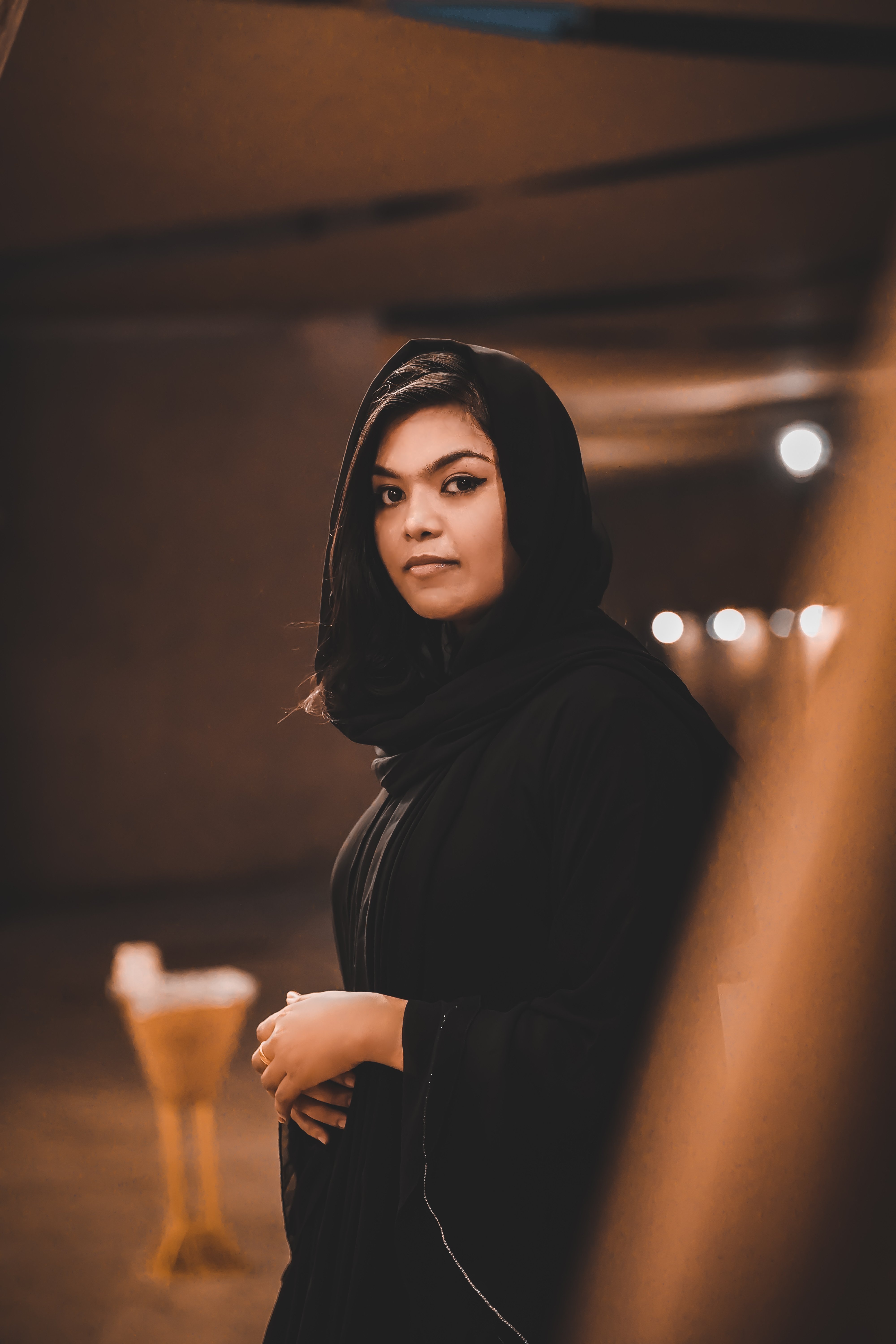 Photo of a Woman Wearing a Black Headscarf · Free Stock Photo