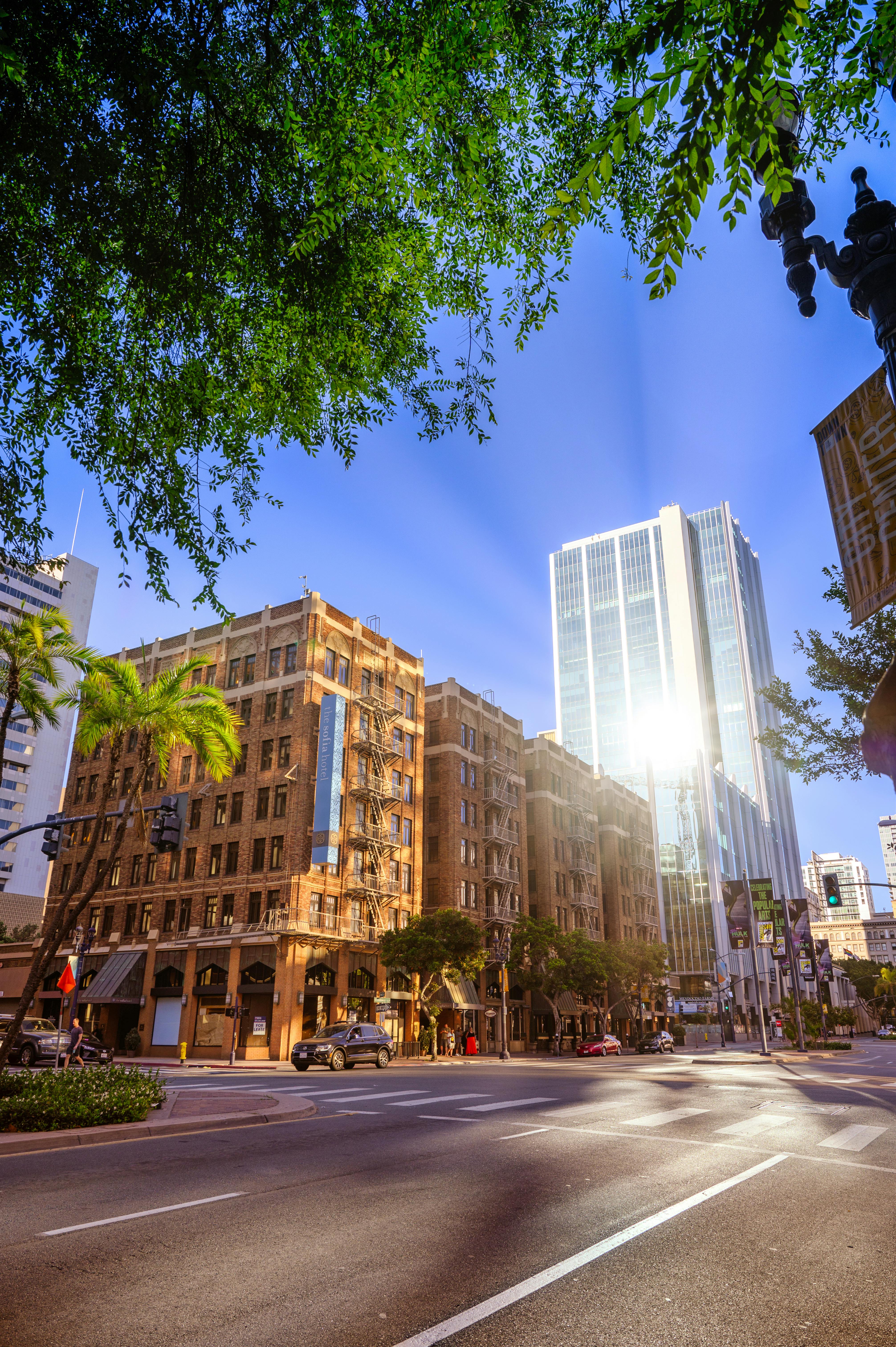 Photograph of a Road near Buildings · Free Stock Photo