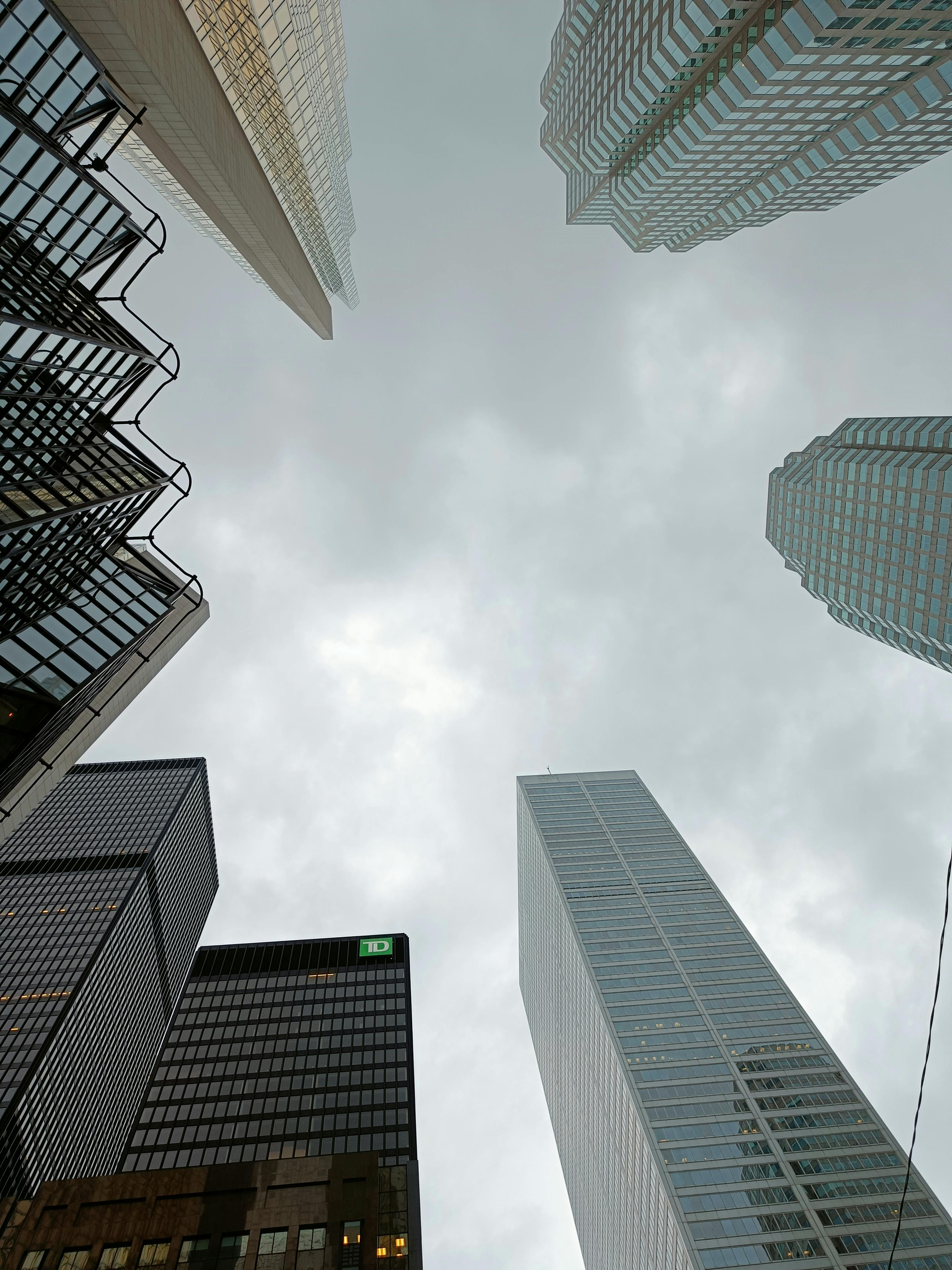 Modern Buildings Under Cloudy Sky · Free Stock Photo