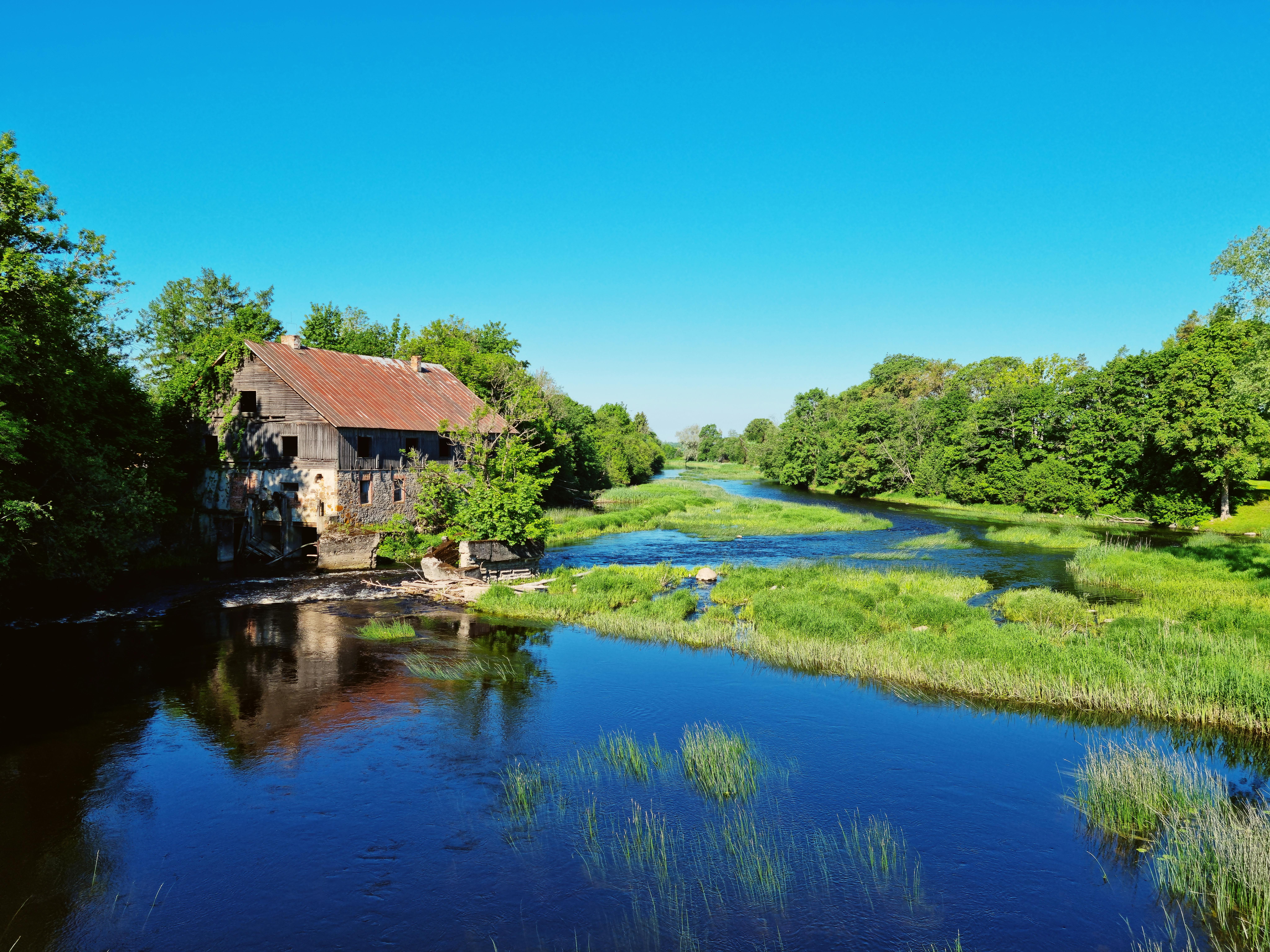 A House by the River · Free Stock Photo