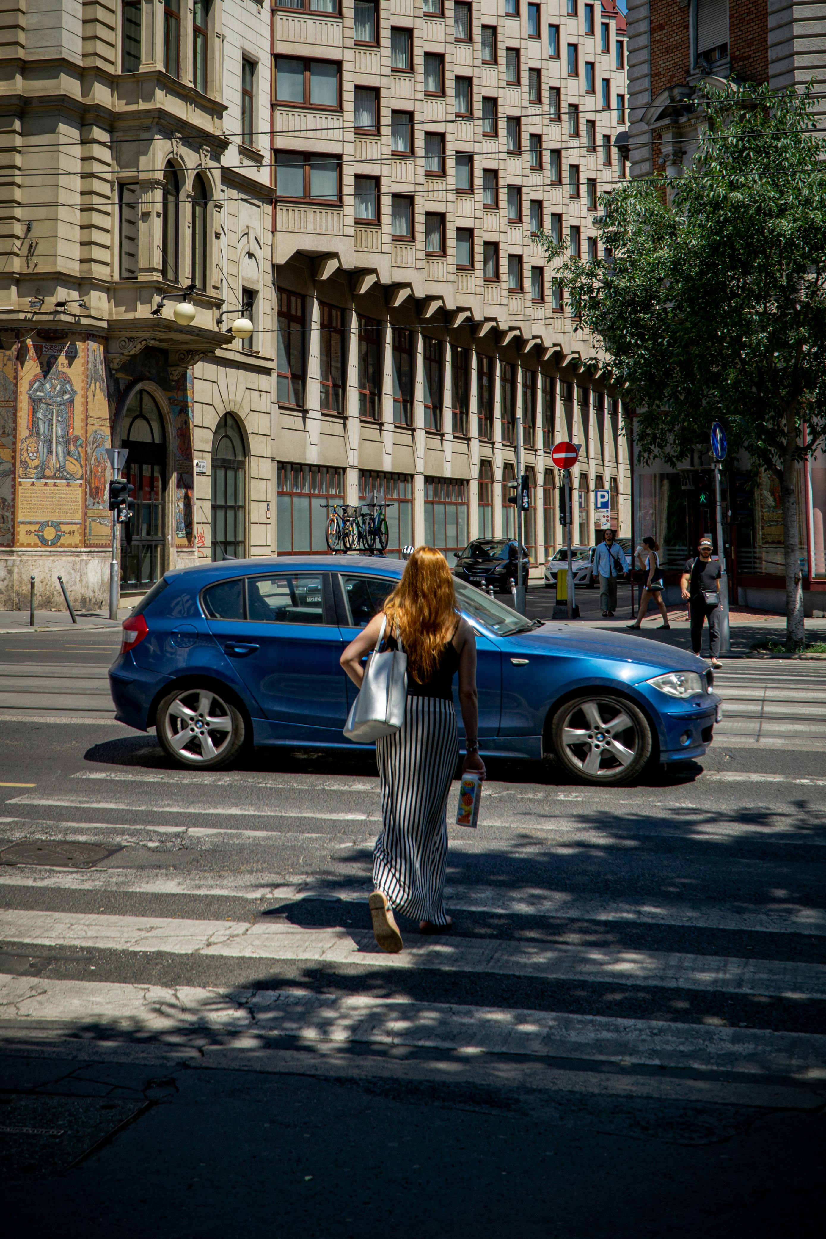 Man Crossing the Street · Free Stock Photo