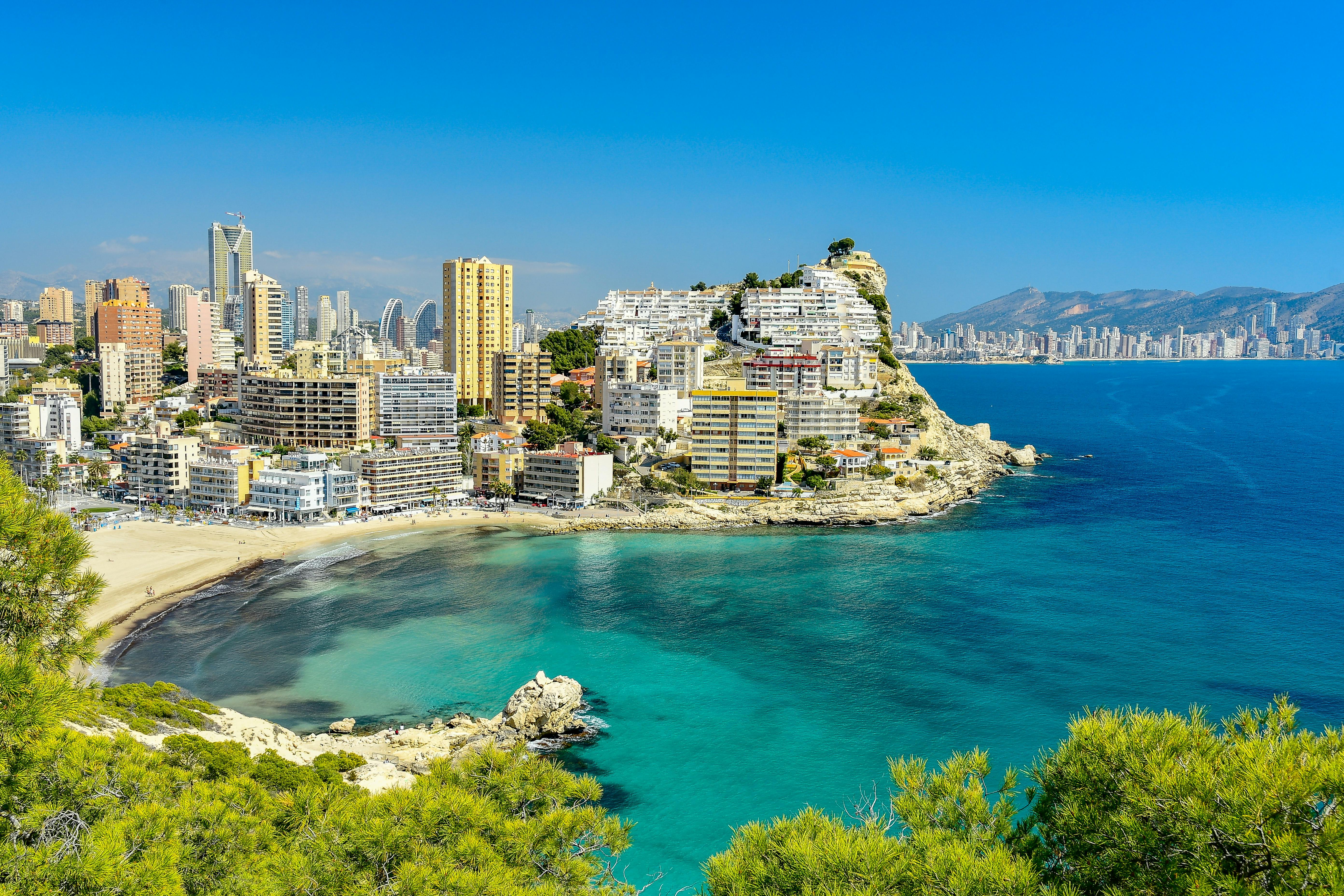 Coast of Benidorm, Spain · Free Stock Photo