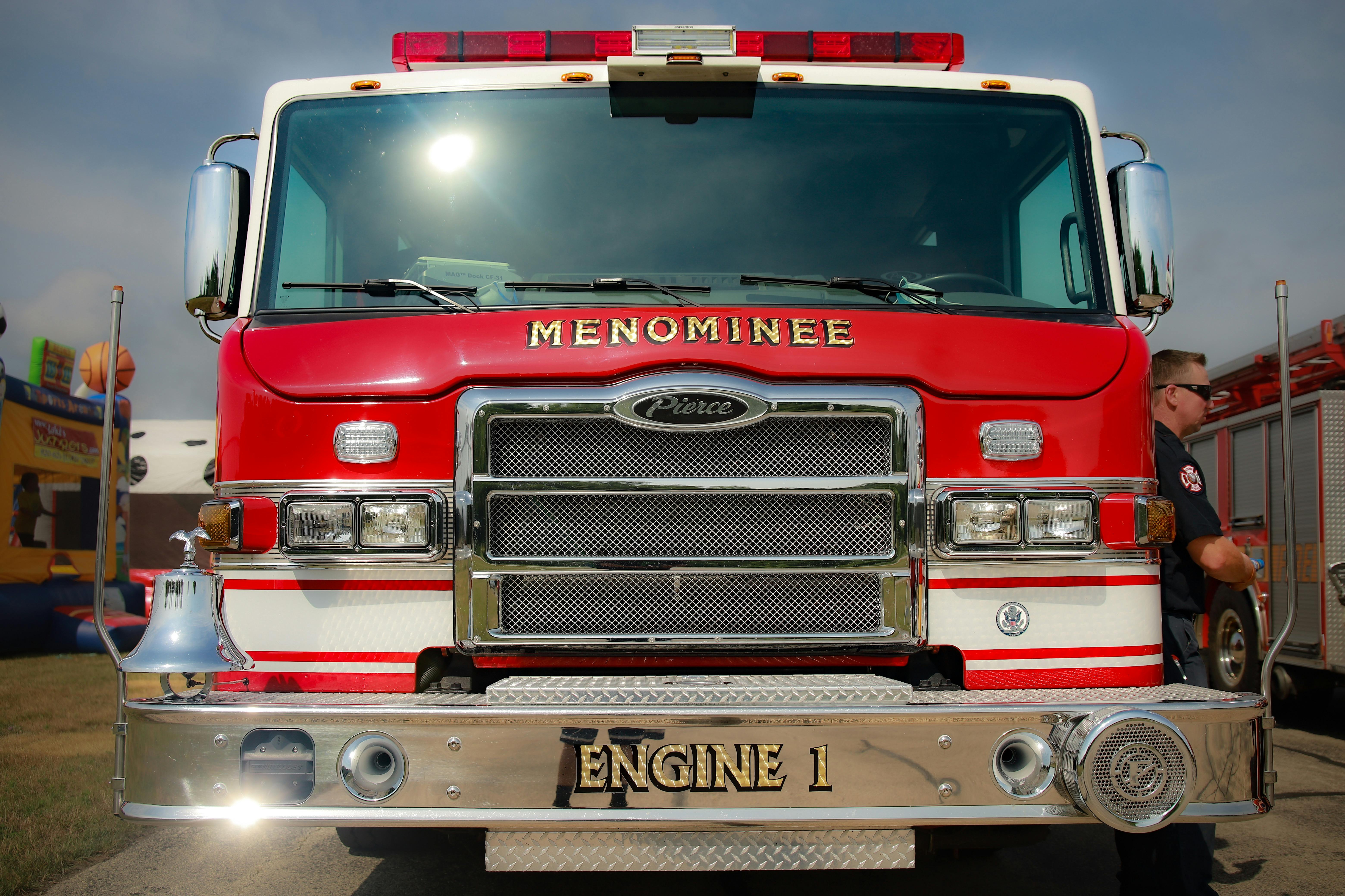 Close up of Firetruck · Free Stock Photo