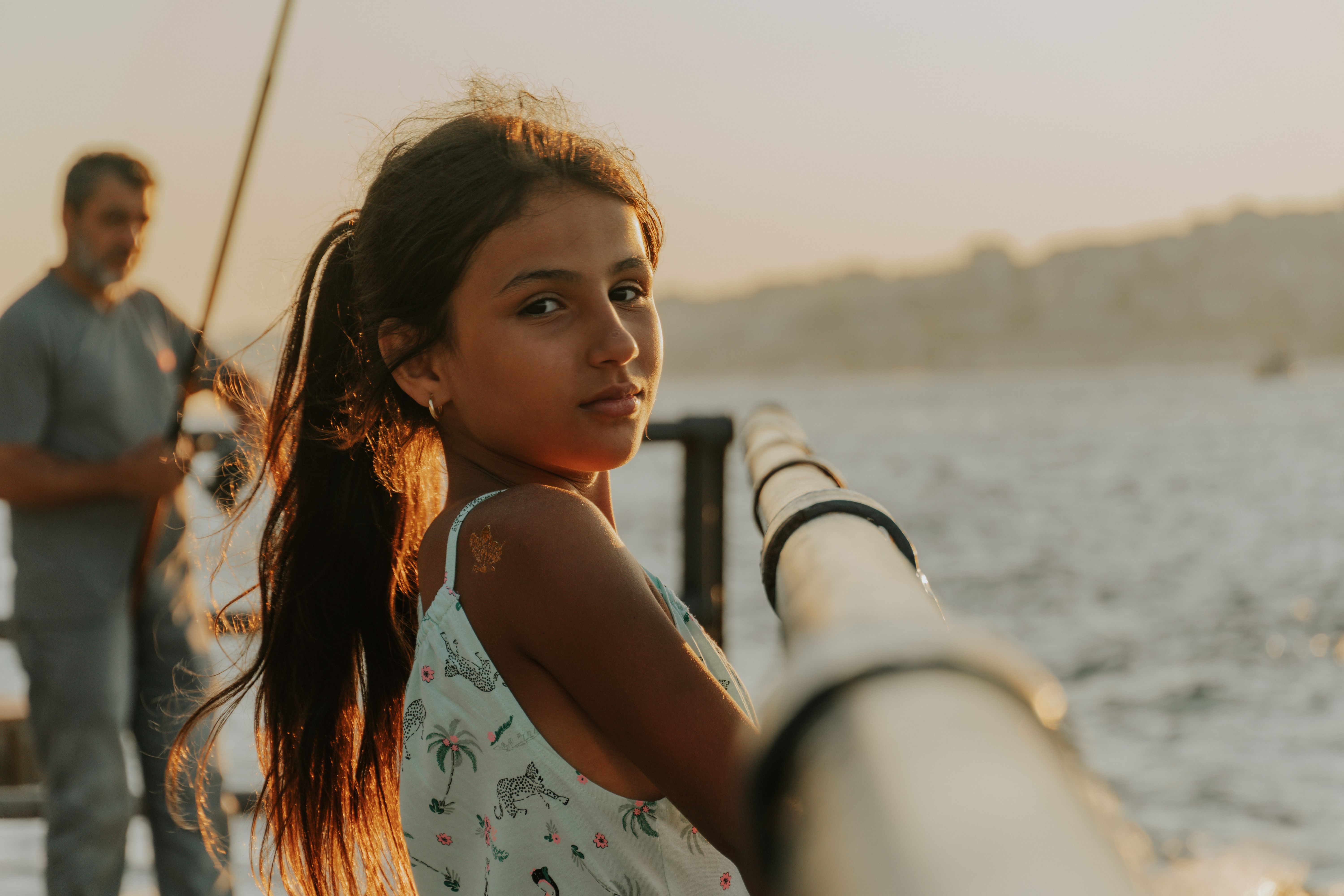 A Girl Wearing Flower Crown · Free Stock Photo