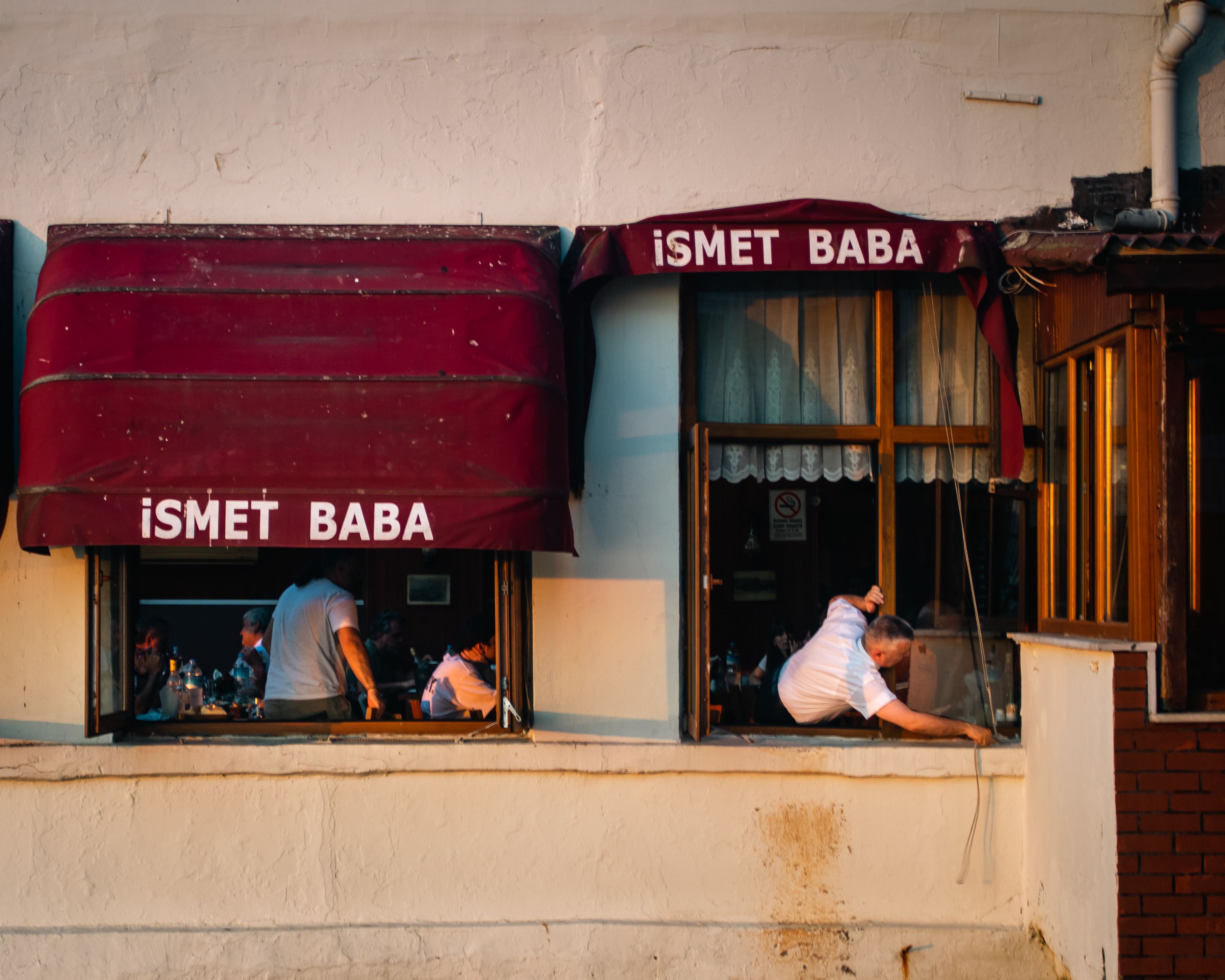 Wooden Window Display with a Signage · Free Stock Photo