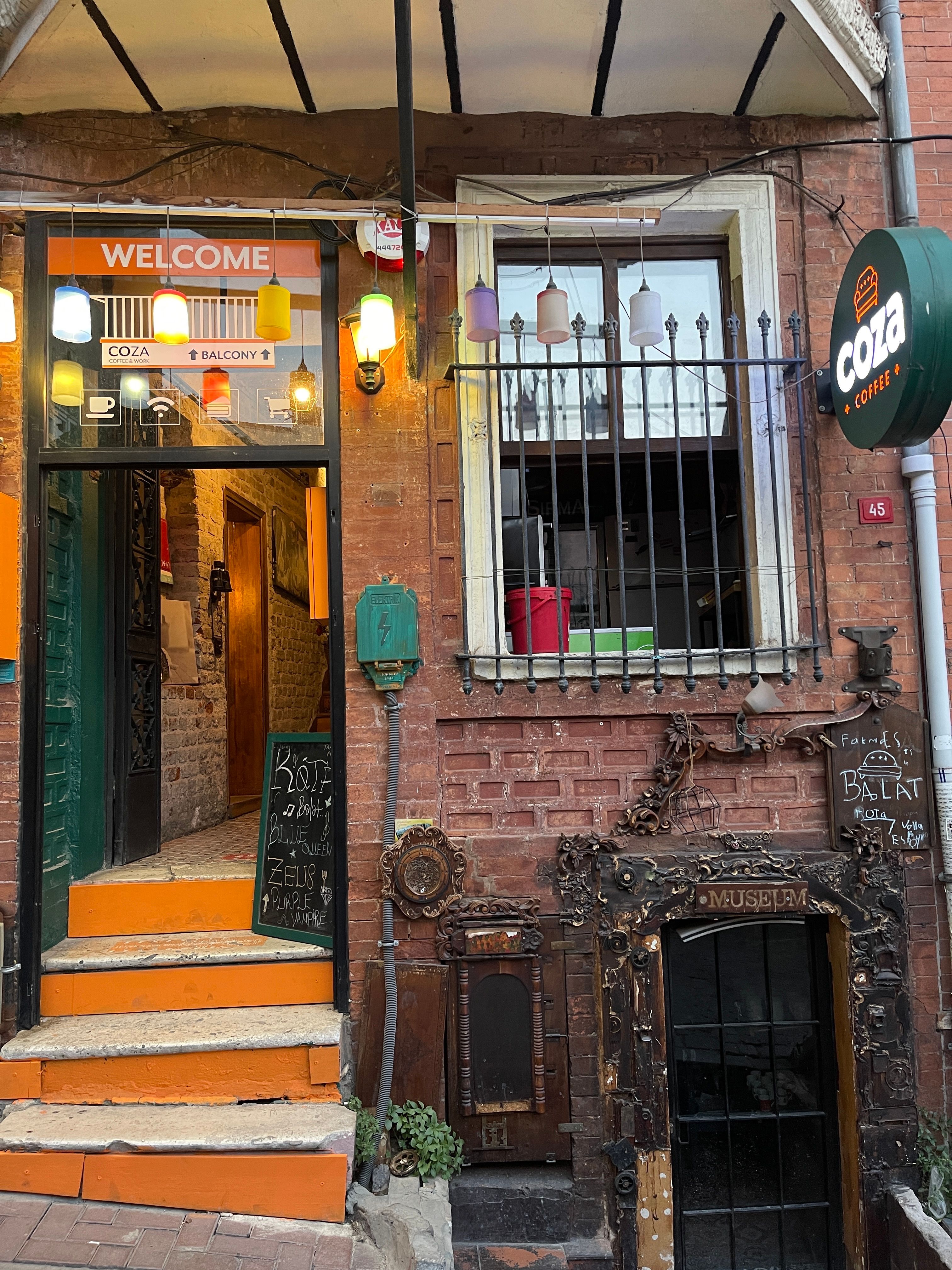 Entrance to a Cafe · Free Stock Photo